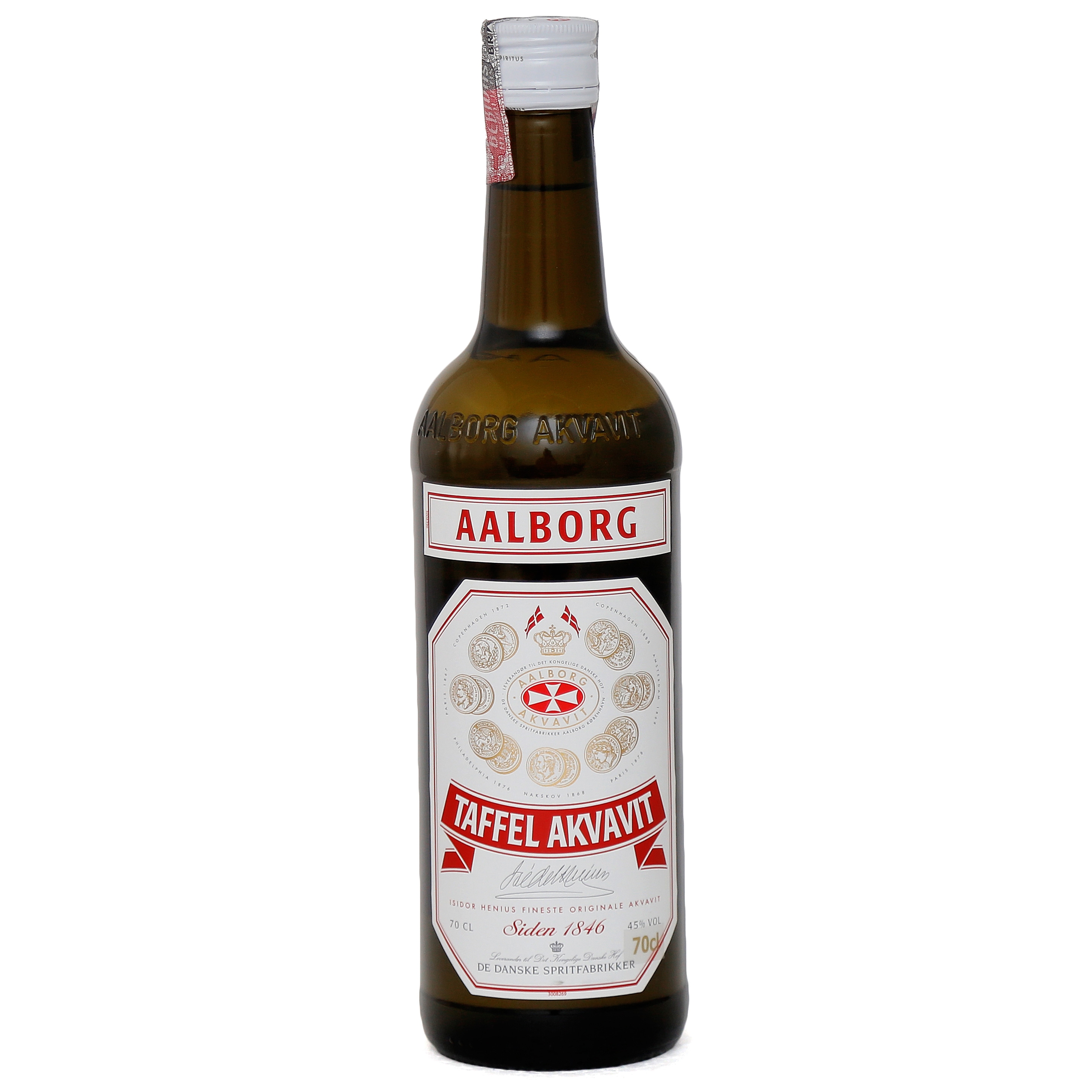Aguardente Akvavit Aalborg Taffel (700ml) - Banca do Ramon