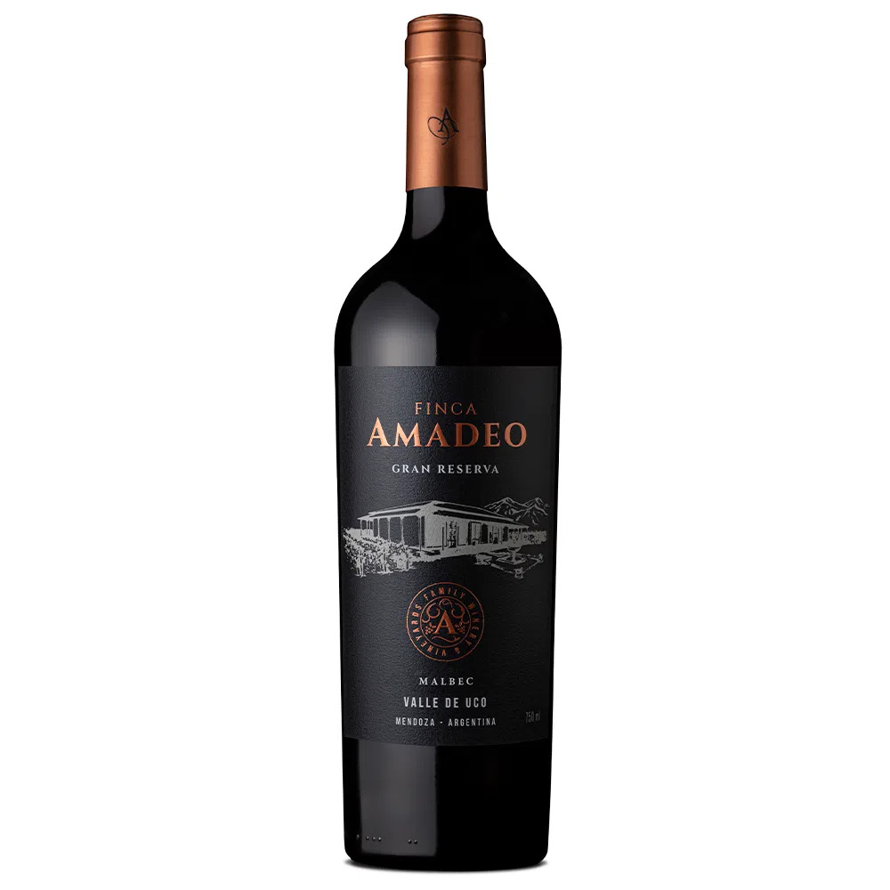 Vinho Amadeo Gran Reserva Malbec 750ml - Banca do Ramon