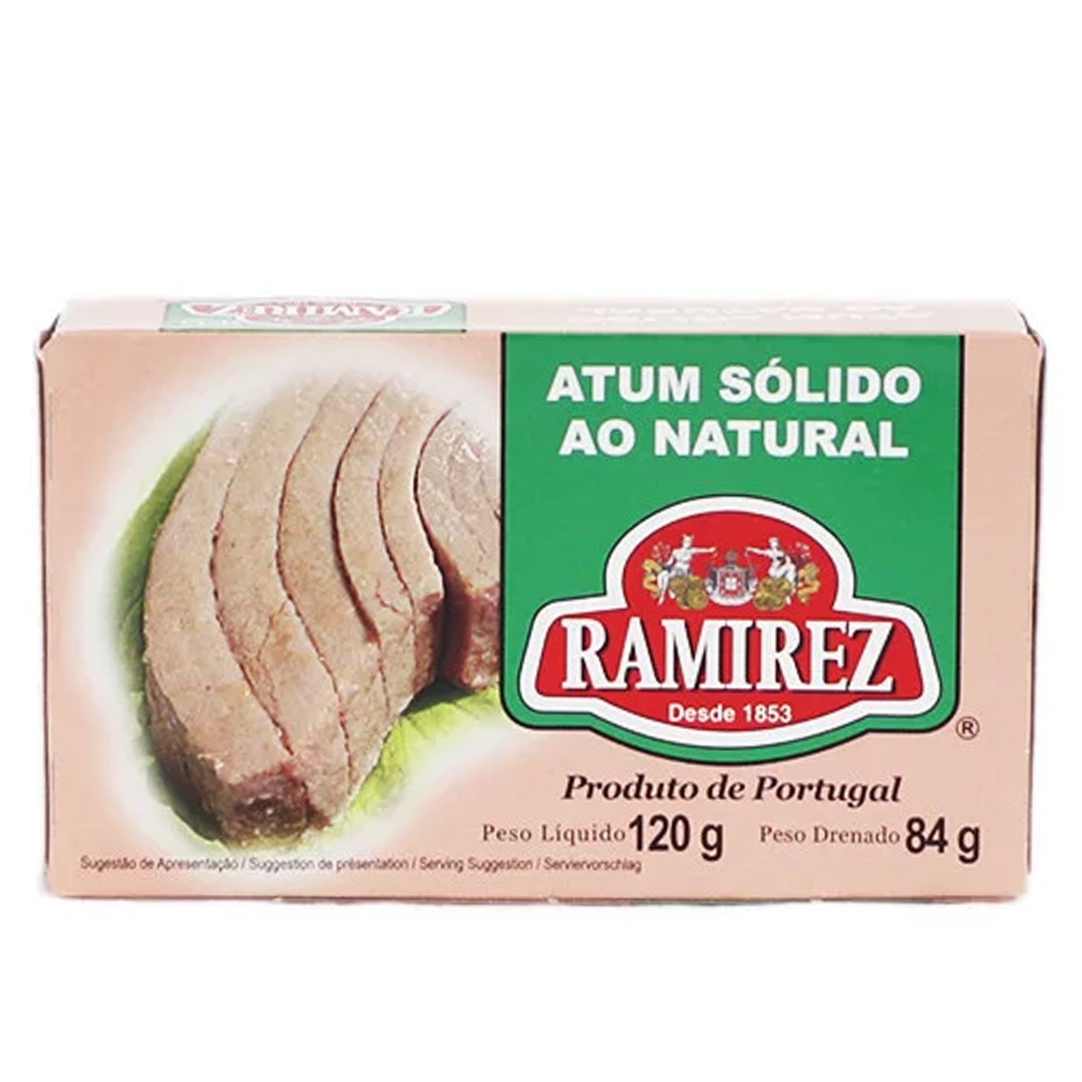 Atum Sólido ao Natural Ramirez (120g) - Banca do Ramon