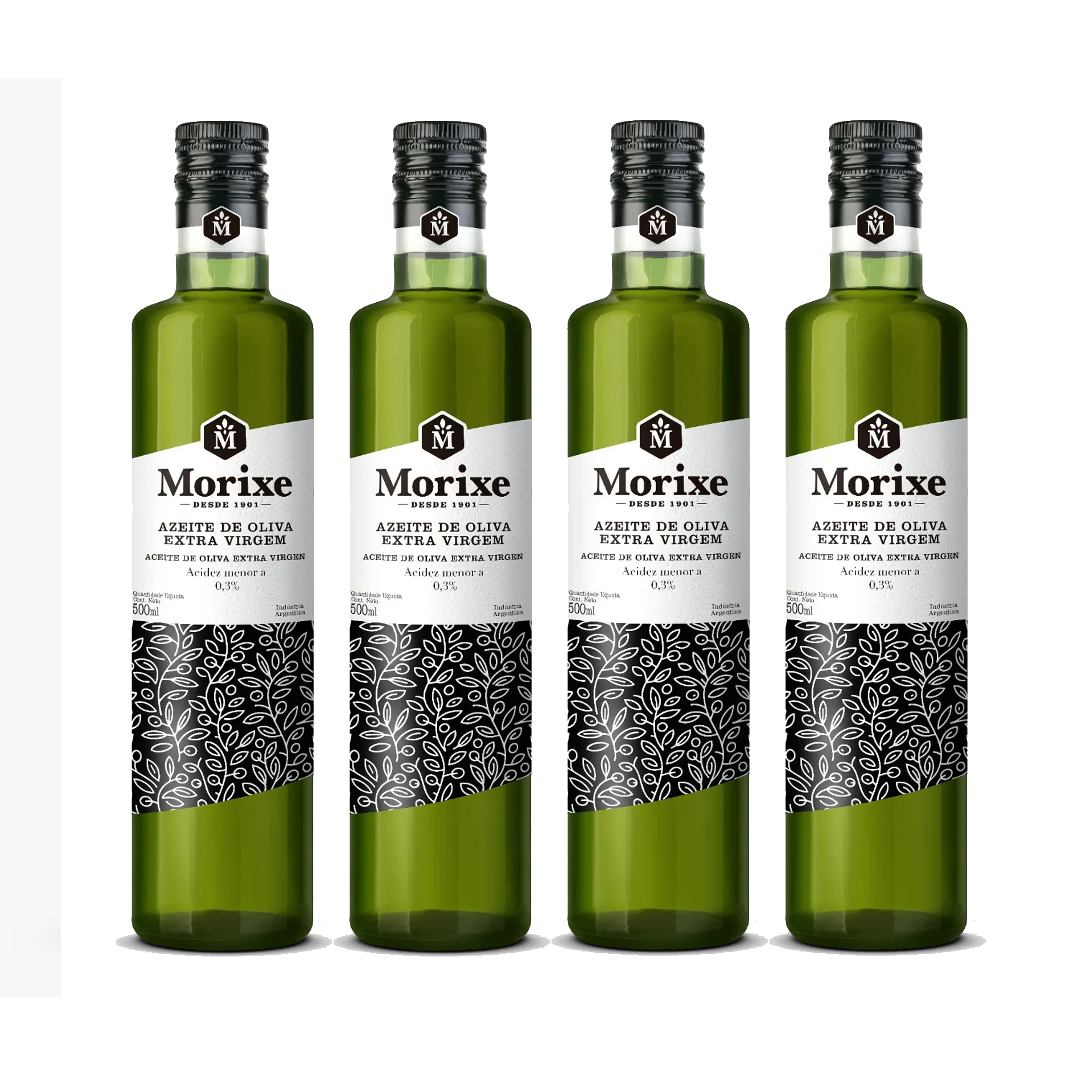 Kit 4 Azeites Morixe 500ml - Banca do Ramon