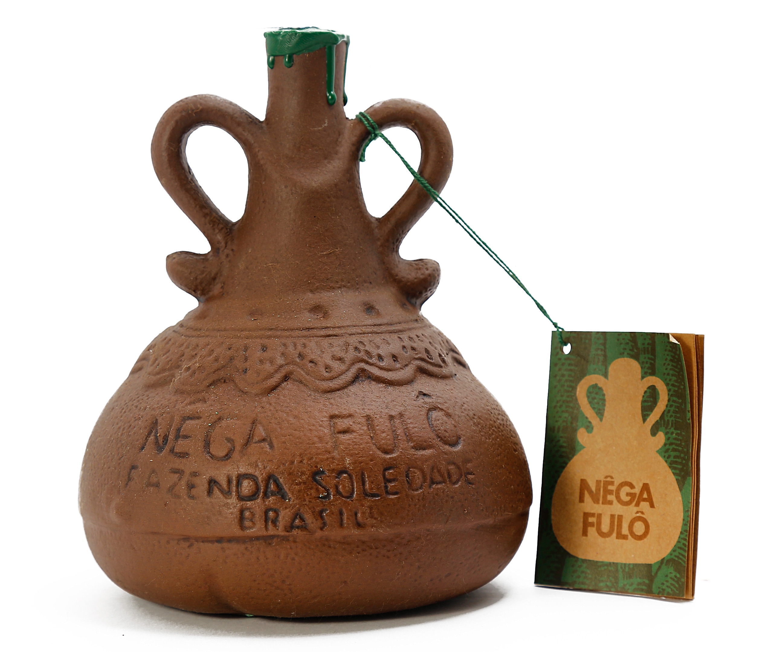 Cachaça Nêga Fulô Terracota Cerâmica (700ml) - Banca do Ramon