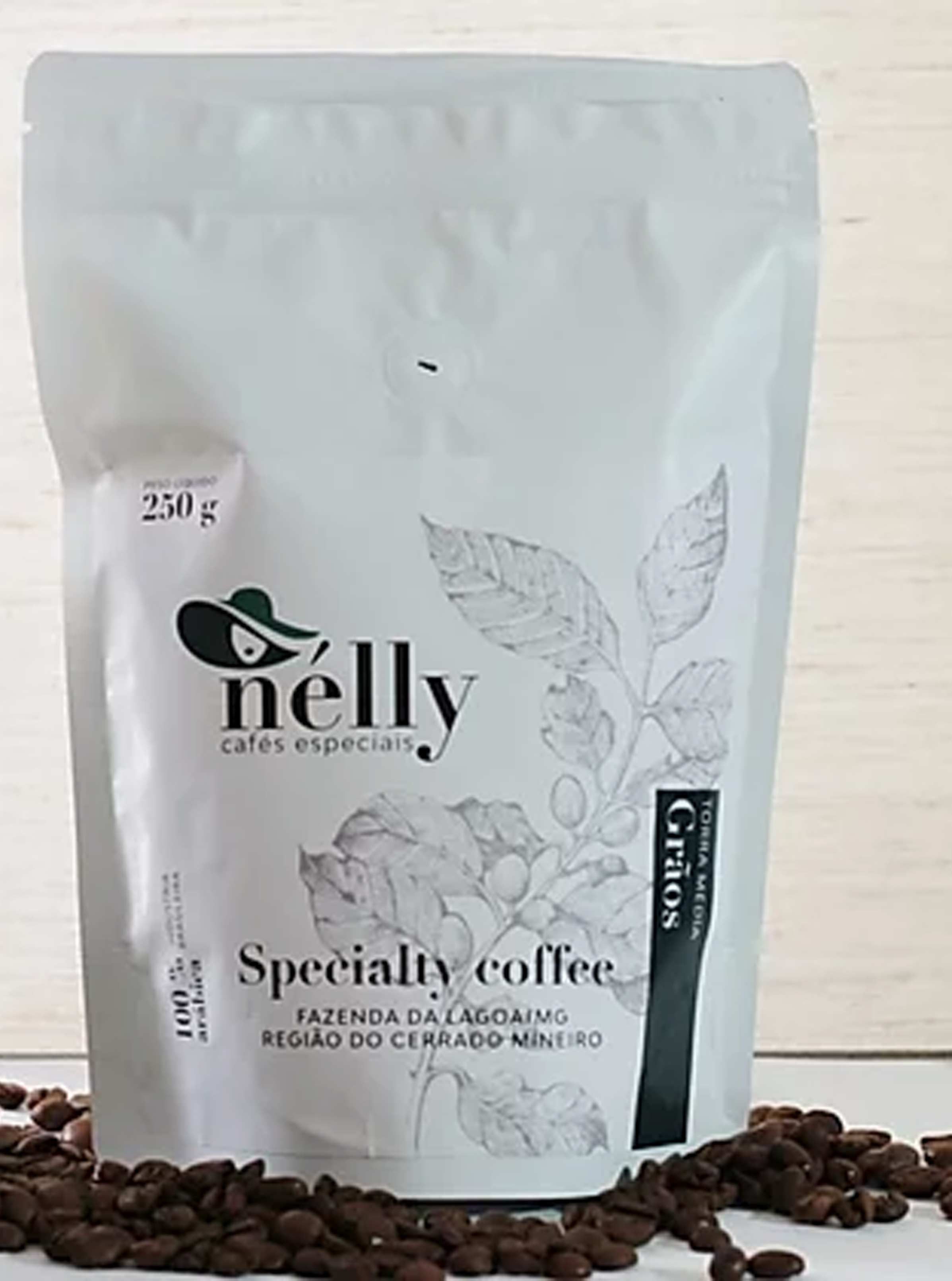 Café Nelly Torrado e em Grãos (250g) - Banca do Ramon