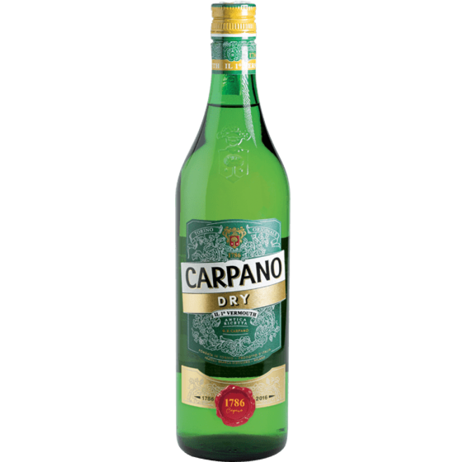 Aperitivo Vermouth Carpano Dry 1L - Banca do Ramon