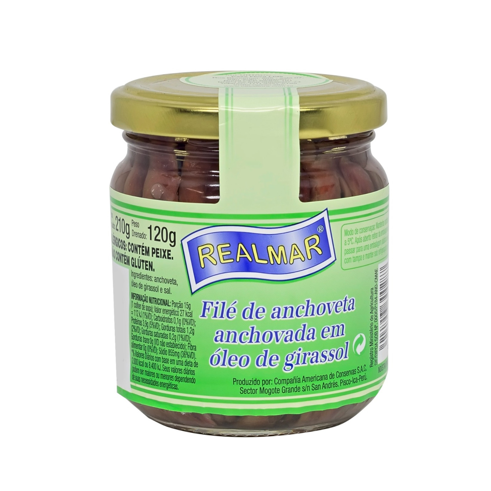 Filé de Anchova Realmar (210g) - Banca do Ramon