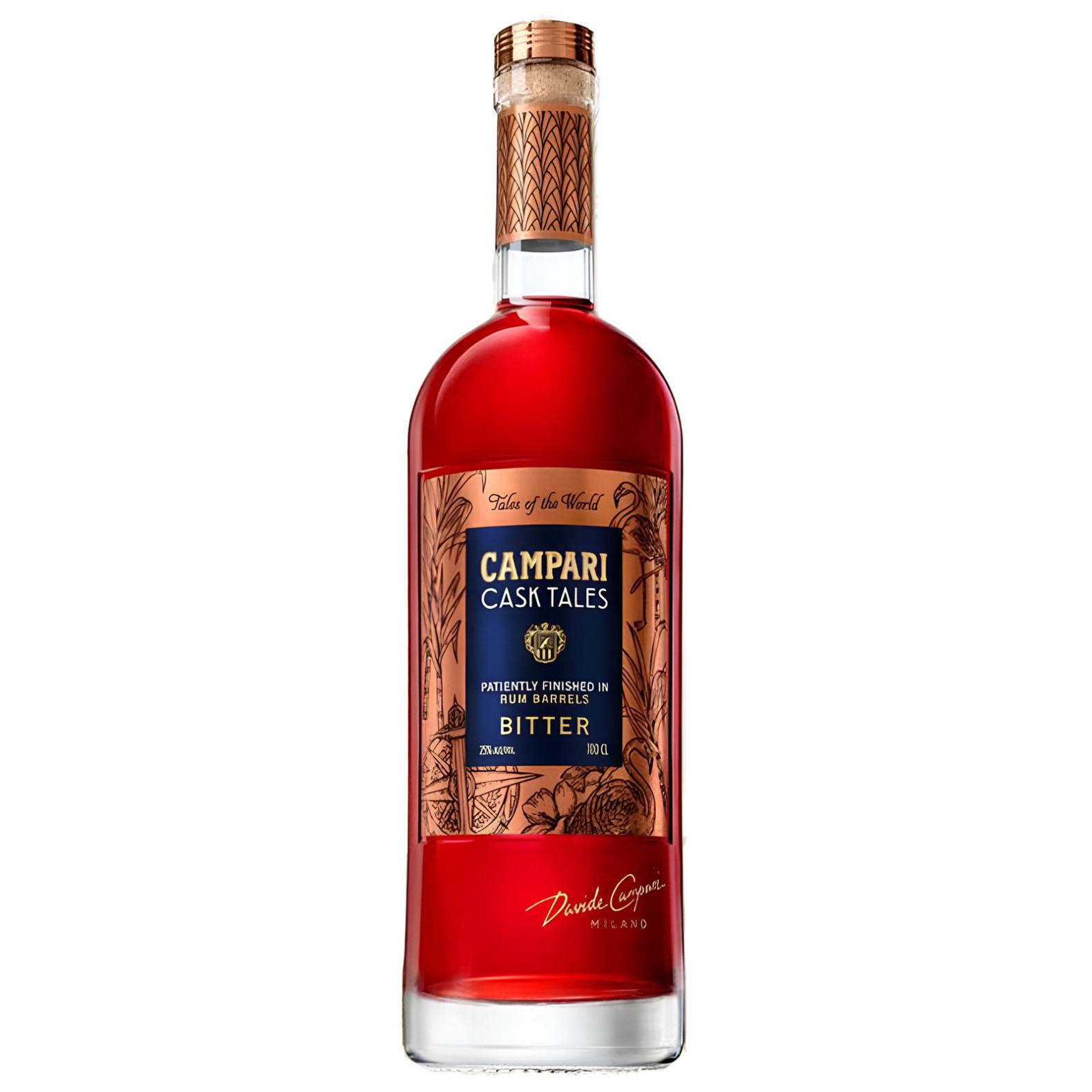 Aperitivo Cask Tales Rum Campari 1L - Banca do Ramon