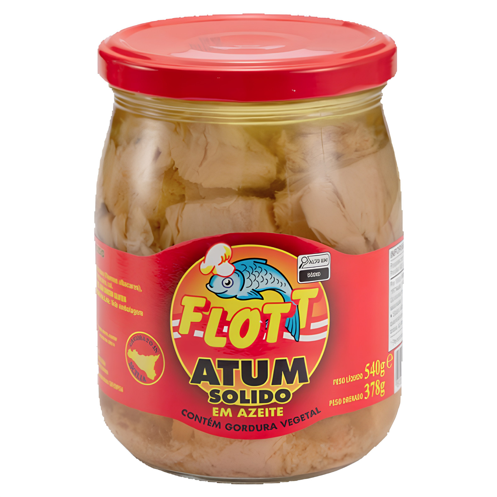 Atum Sólido Azeite Flott 540g - Banca do Ramon