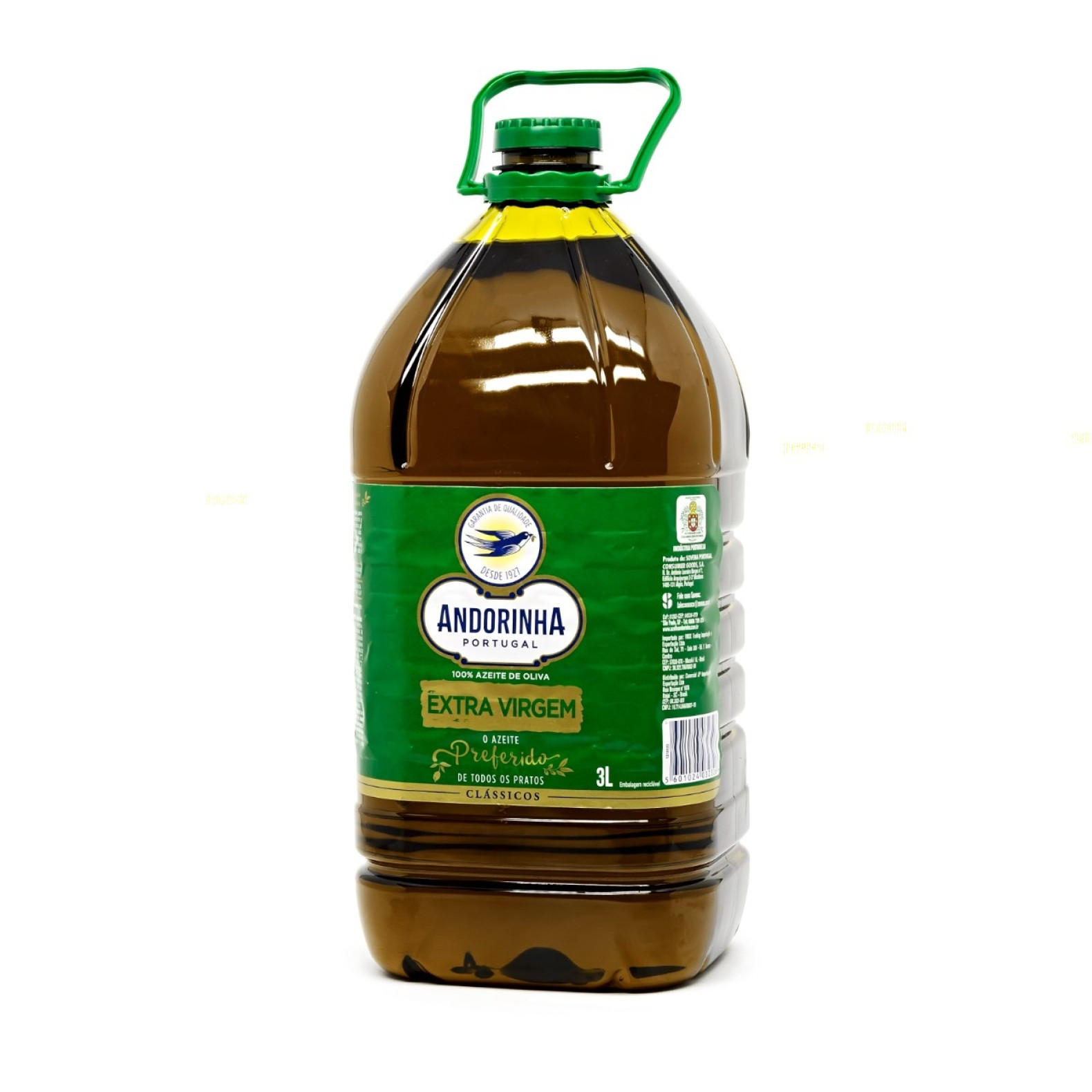 Azeite Extra Virgem Andorinha 3L - Banca do Ramon