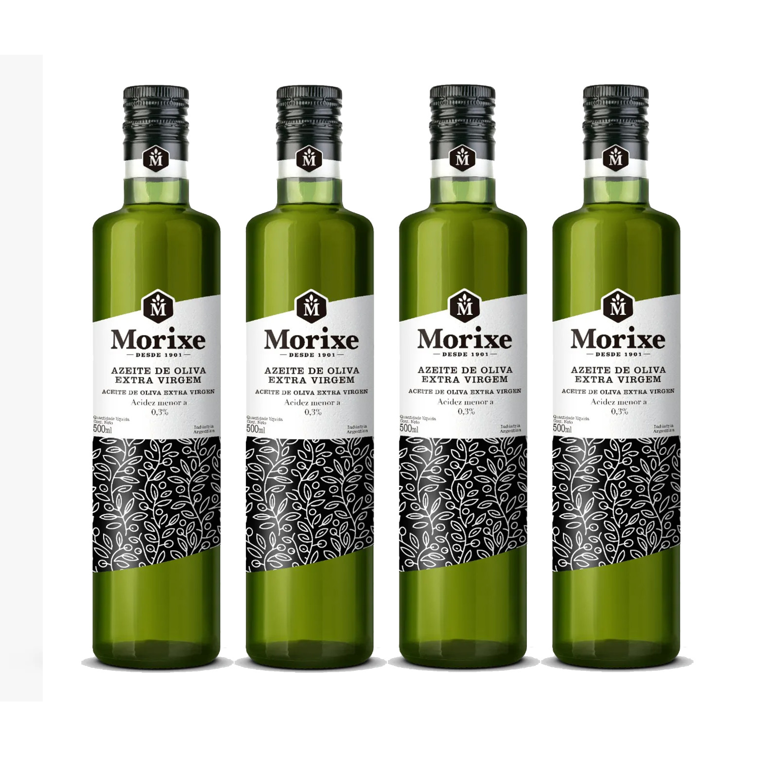 Kit 4 Azeites Morixe 500ml - Banca do Ramon