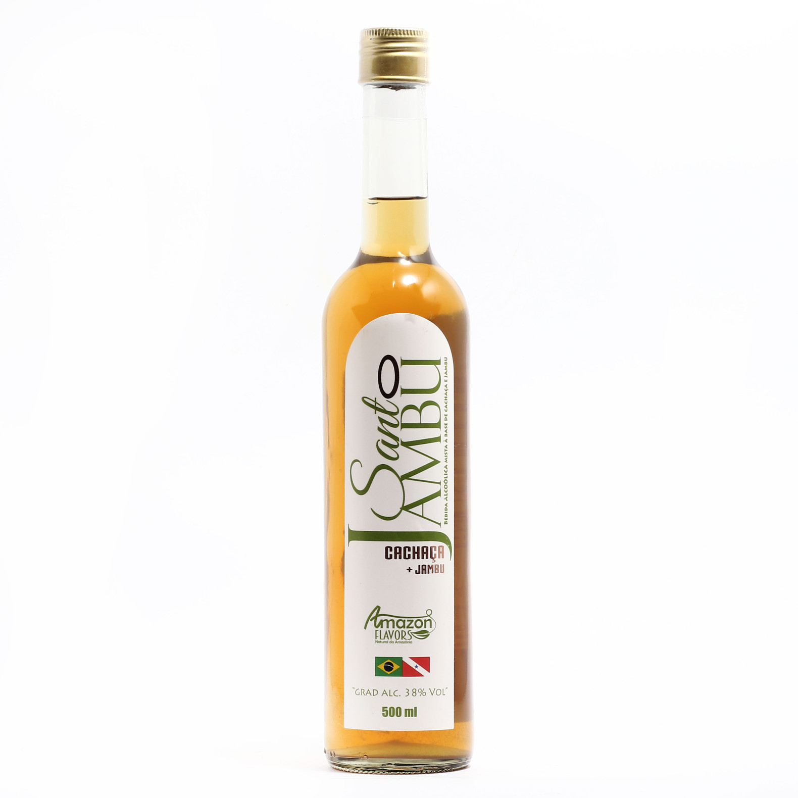 Cachaça com Jambu Santo Jambu (500ml) - Banca do Ramon
