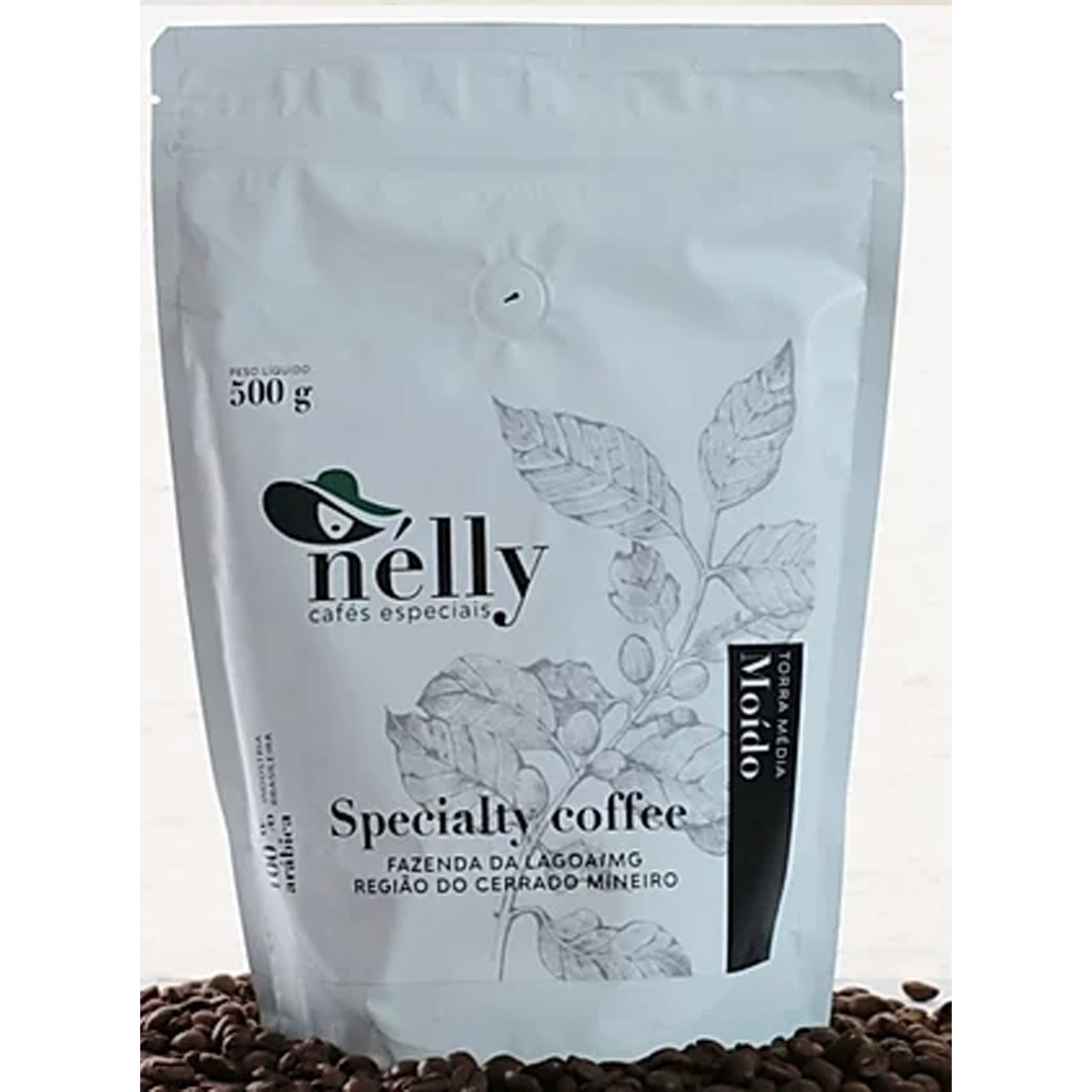 Café Nelly Torrado e Moído (500g) - Banca do Ramon