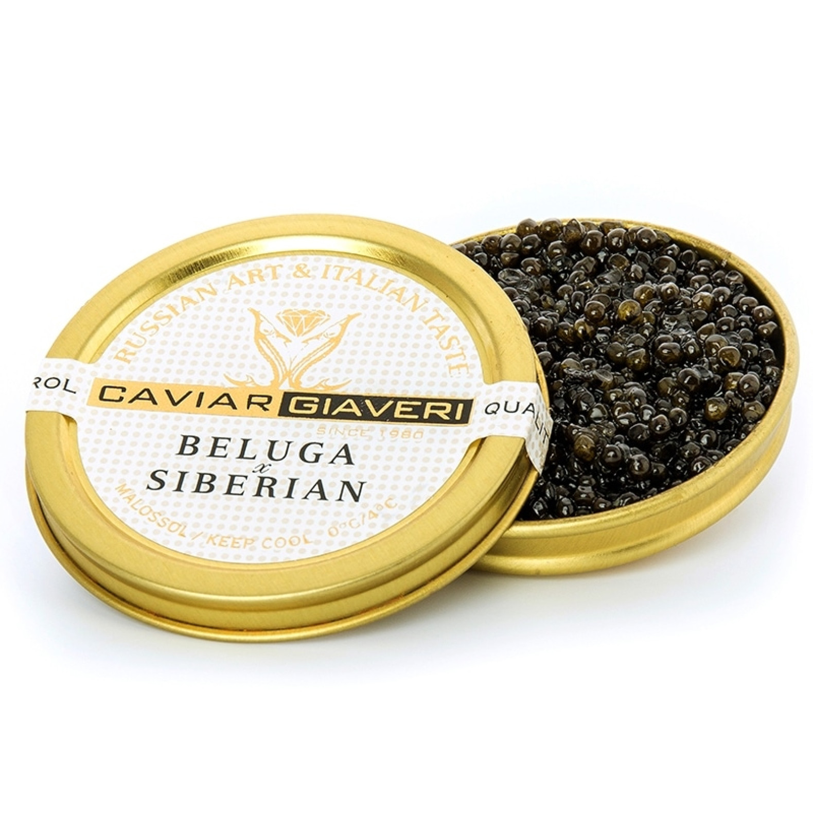 Caviar Giaveri Beluga Híbrido (100g) - Banca do Ramon