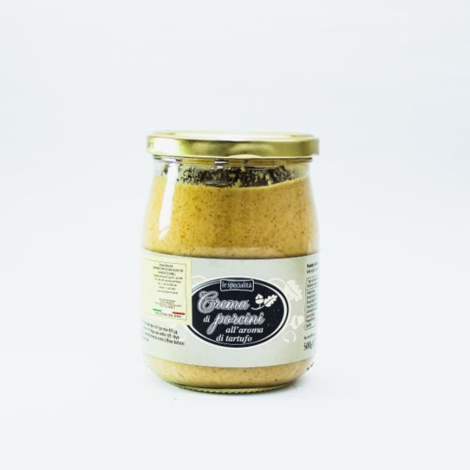 Creme De Funghi Porcini Com Trufas Emporio Tartufi (500g) - Banca do Ramon