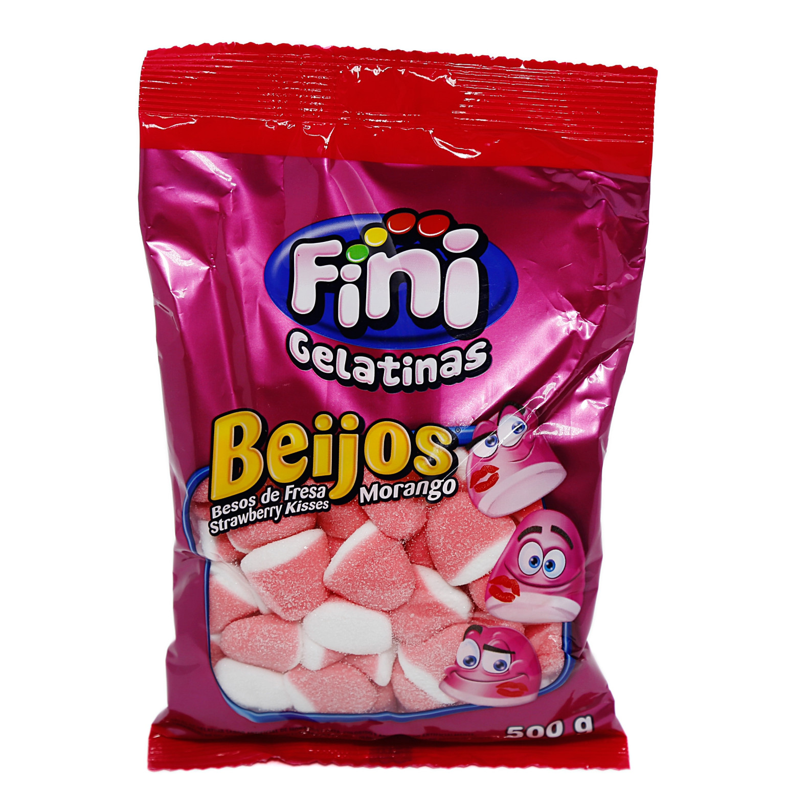 Doces Fini Beijos de Morango 100g - Banca do Ramon