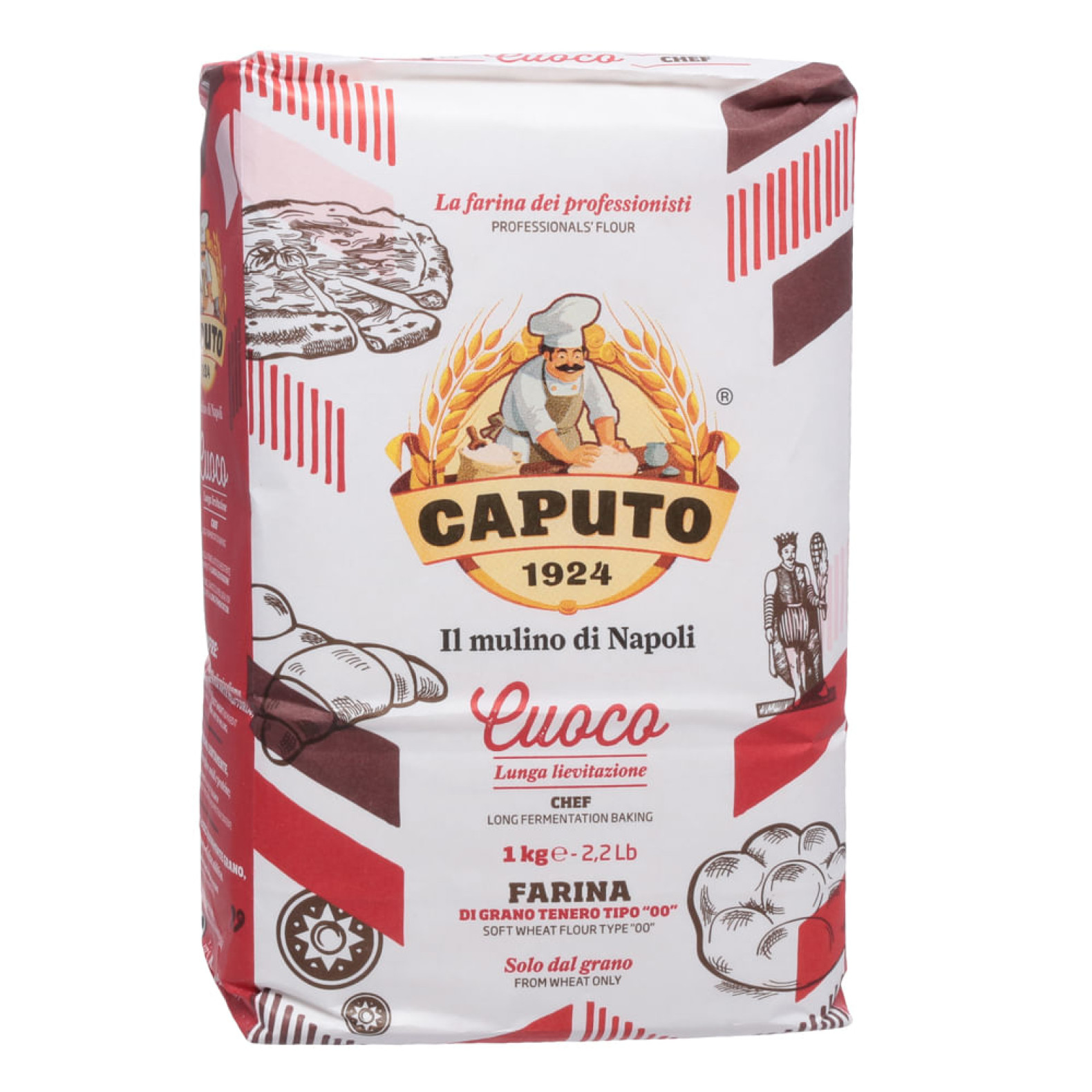 Farinha Tipo 00 Cuoco Caputo 1Kg - Banca do Ramon