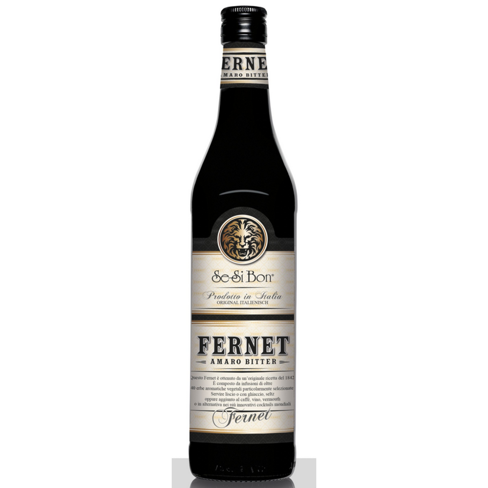 Aperitivo Fernet Amaro Bitter Se Si Bon (700ml) - Banca do Ramon