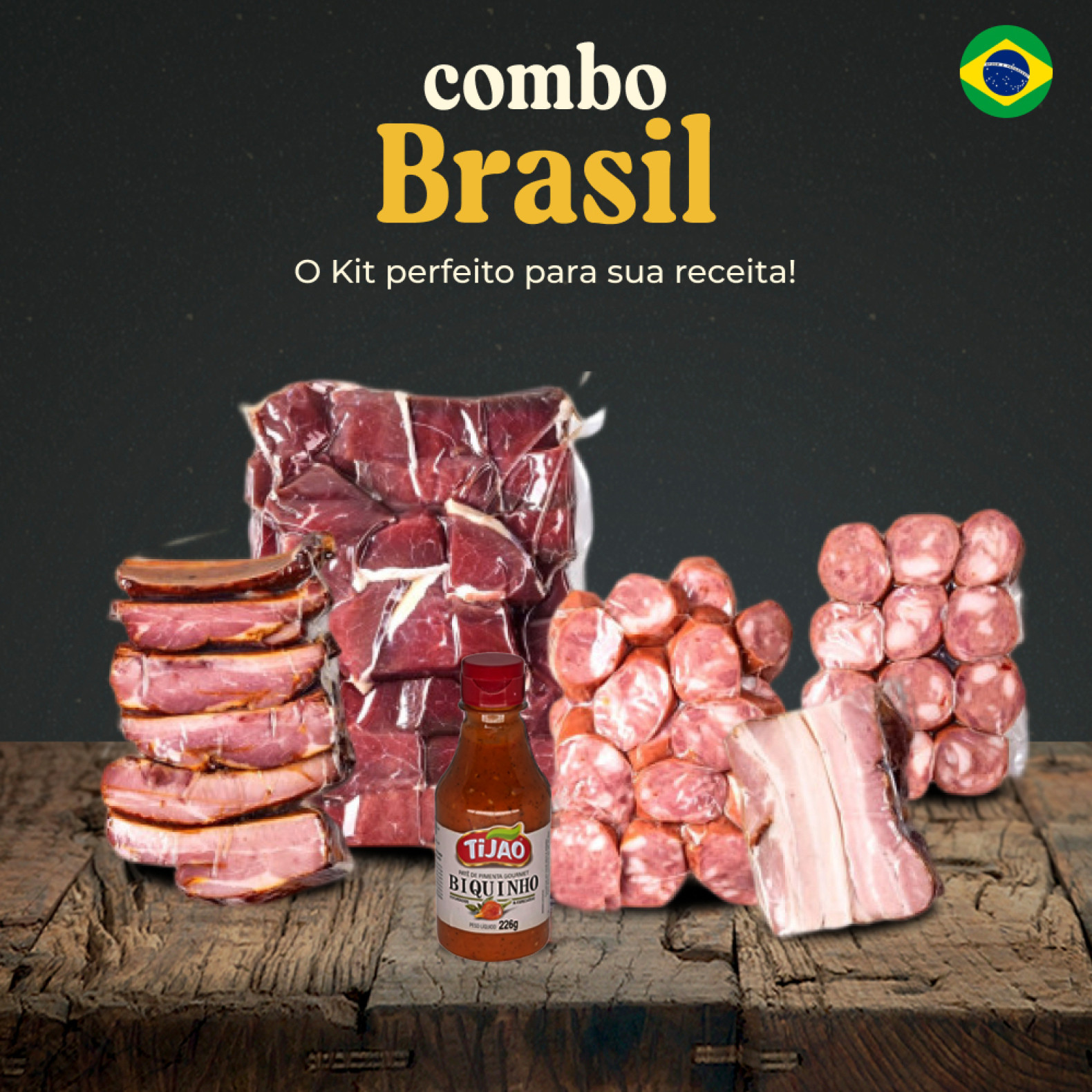 Kit Feijoada Light + Pimenta Brinde Un - Banca do Ramon