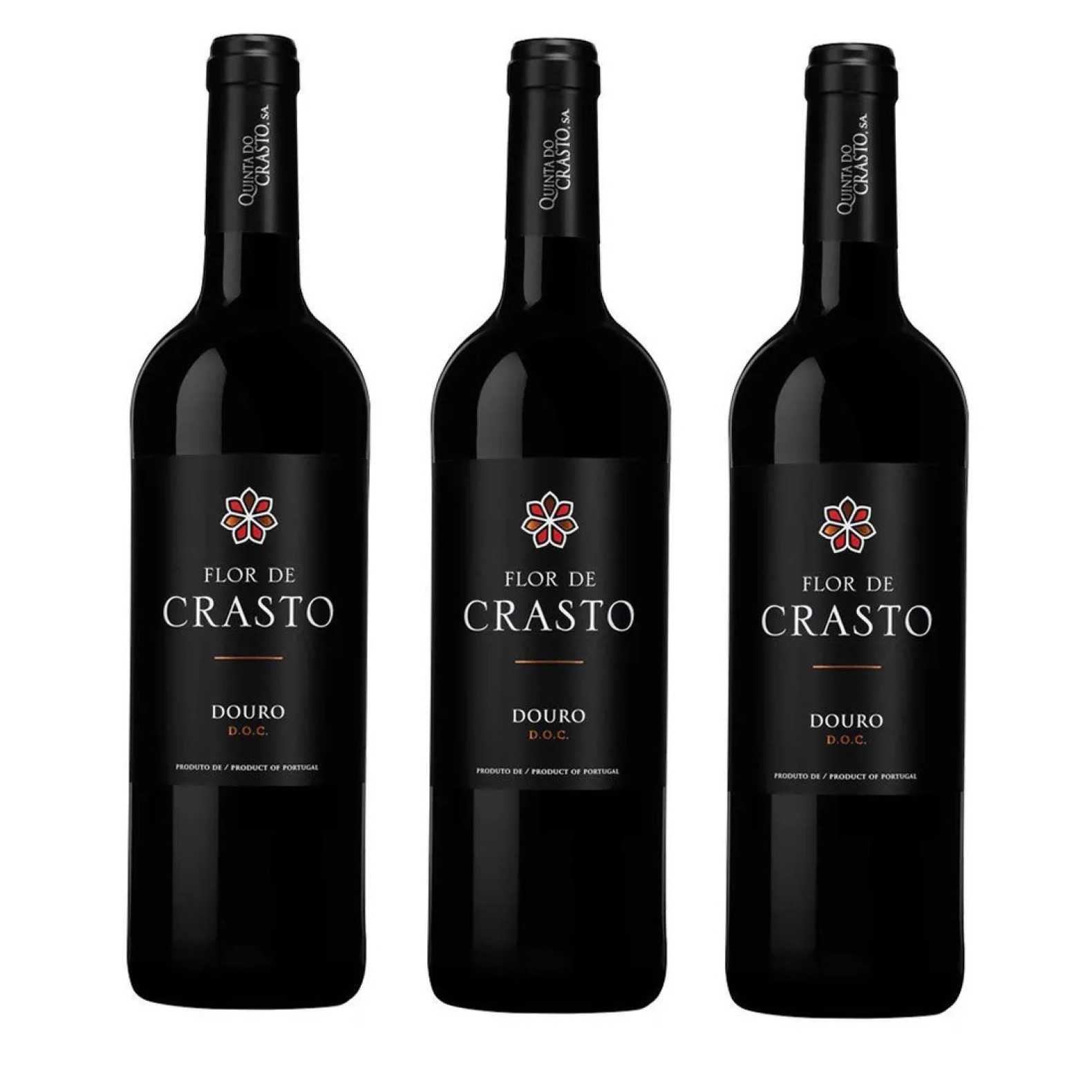 Kit 3 Vinhos Flor de Crasto Douro + Abridor Personalizado (750ml ...