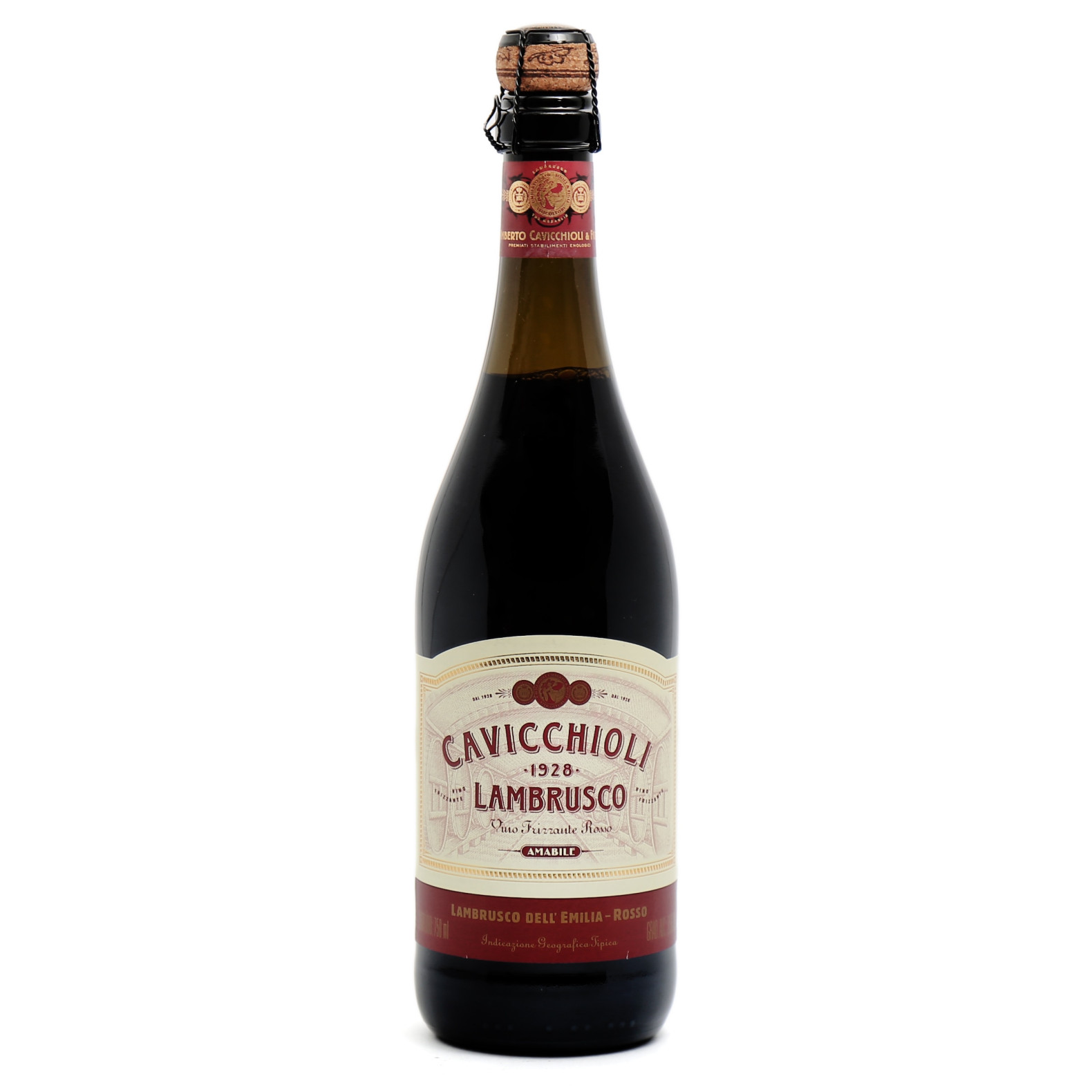 Lambrusco Cavicchioli Dell Emilia Tinto (750ml) - Banca do Ramon