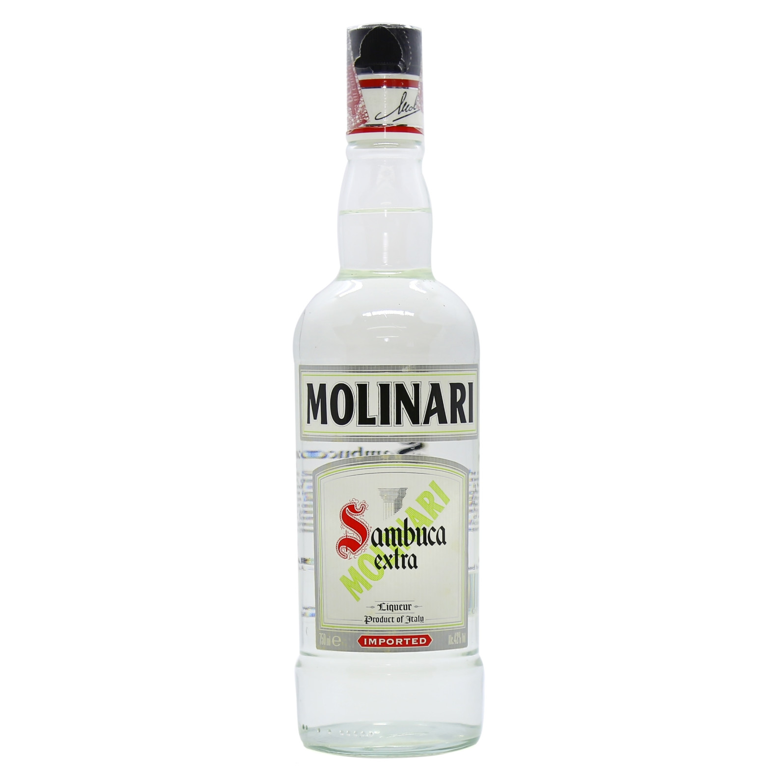 Licor Sambuca Molinari Extra (750ml) - Banca do Ramon