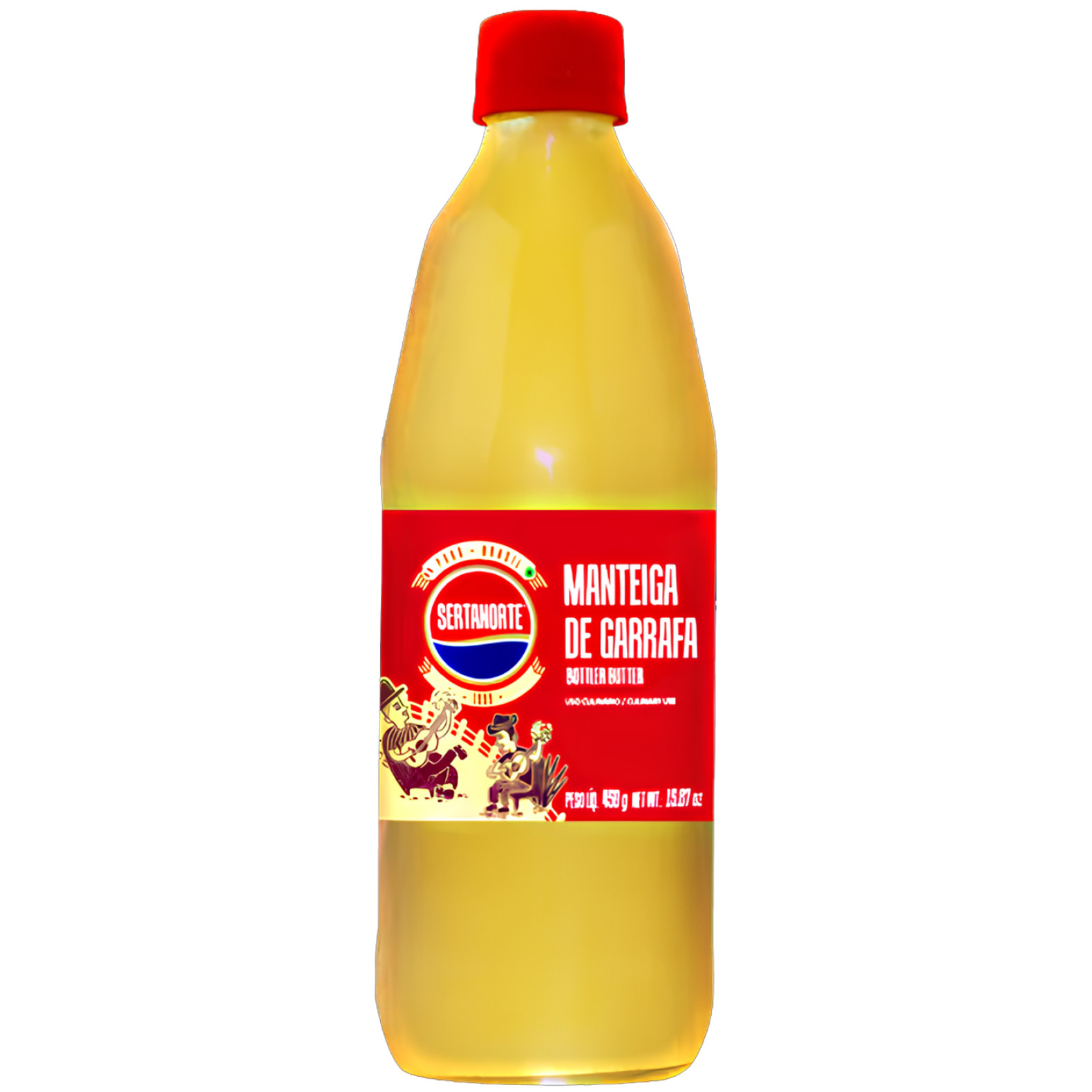Manteiga de Garrafa Sertanorte 450g - Banca do Ramon