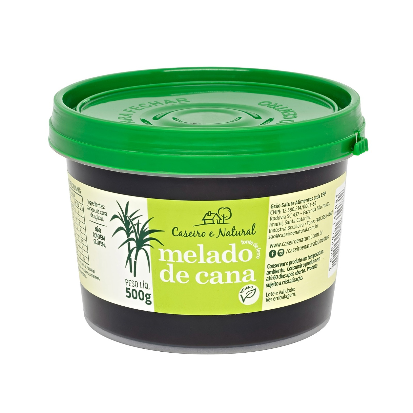 Melado de Cana Caseiro e Natural (500g) - Banca do Ramon