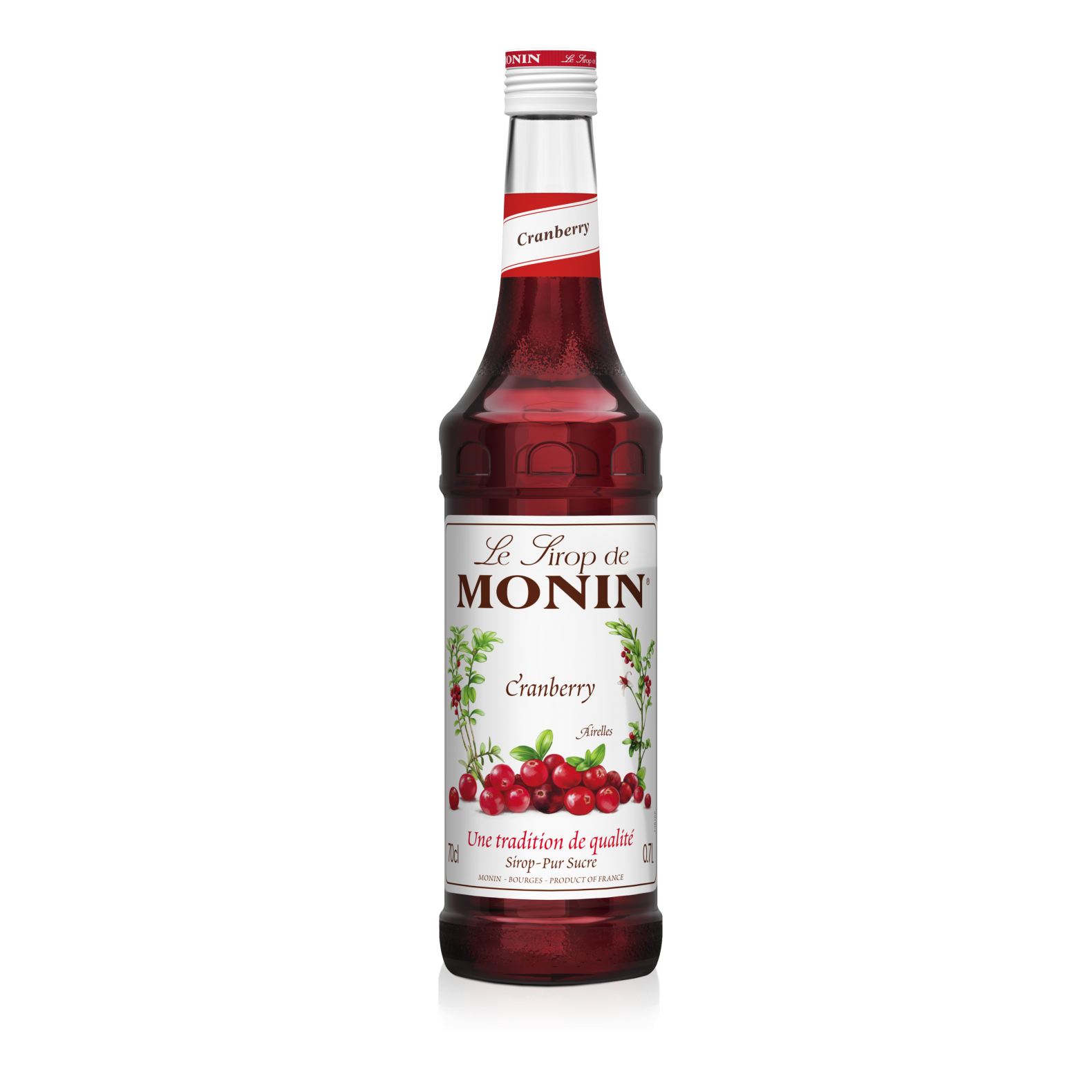 Xarope Monin de Cranberry (700ml) - Banca do Ramon