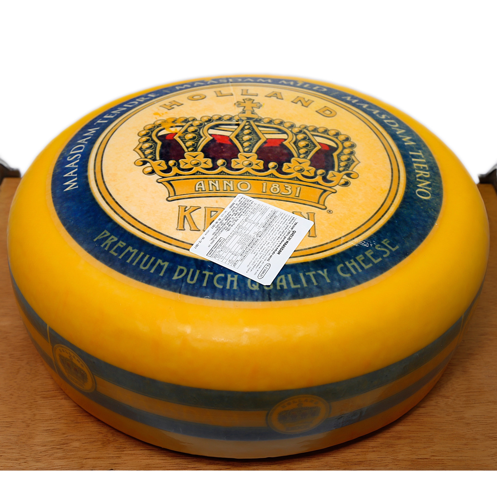 Queijo Maasdam Holandês Kroon 300g - Banca do Ramon