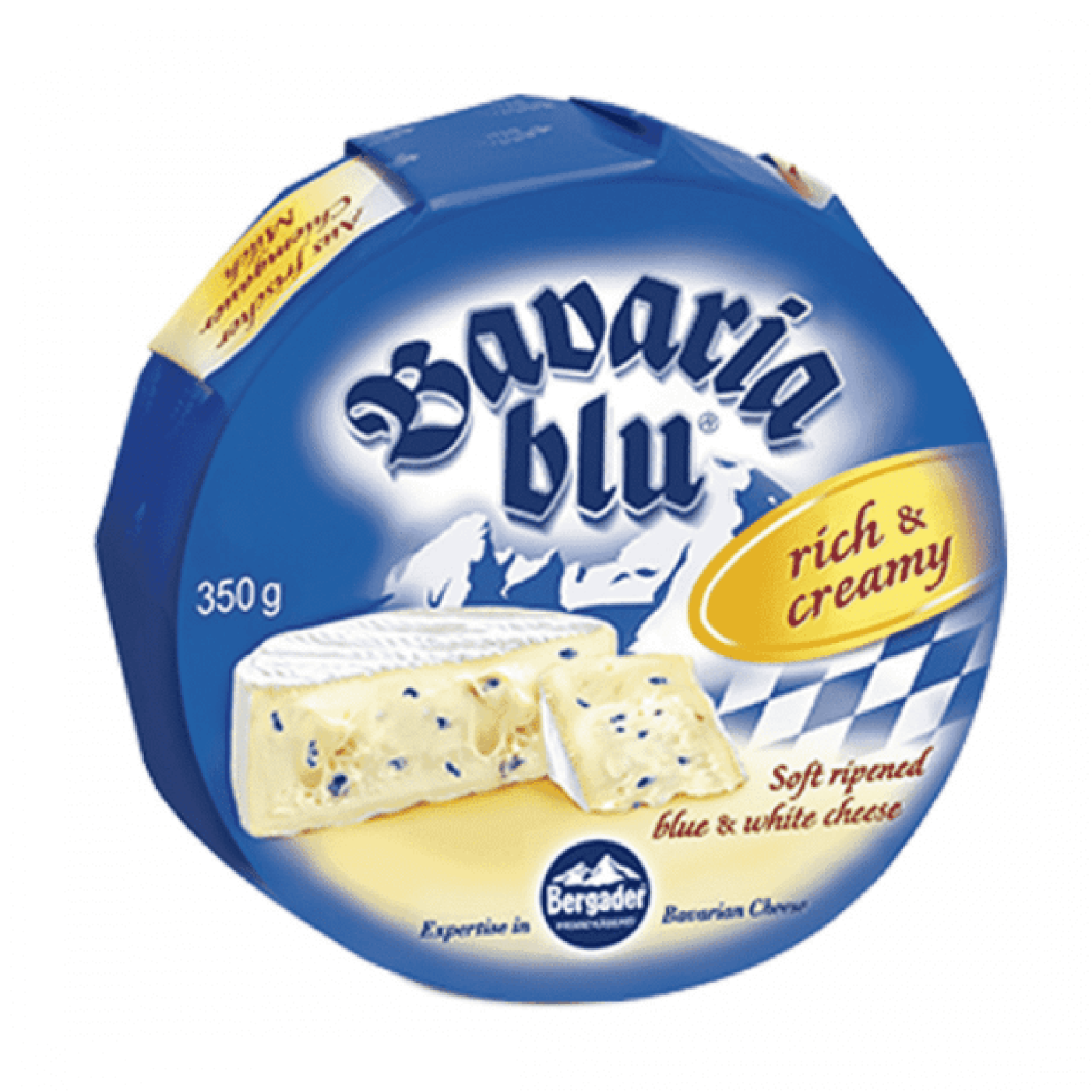 Queijo Bavaria Blu Bergader (350g) - Banca do Ramon