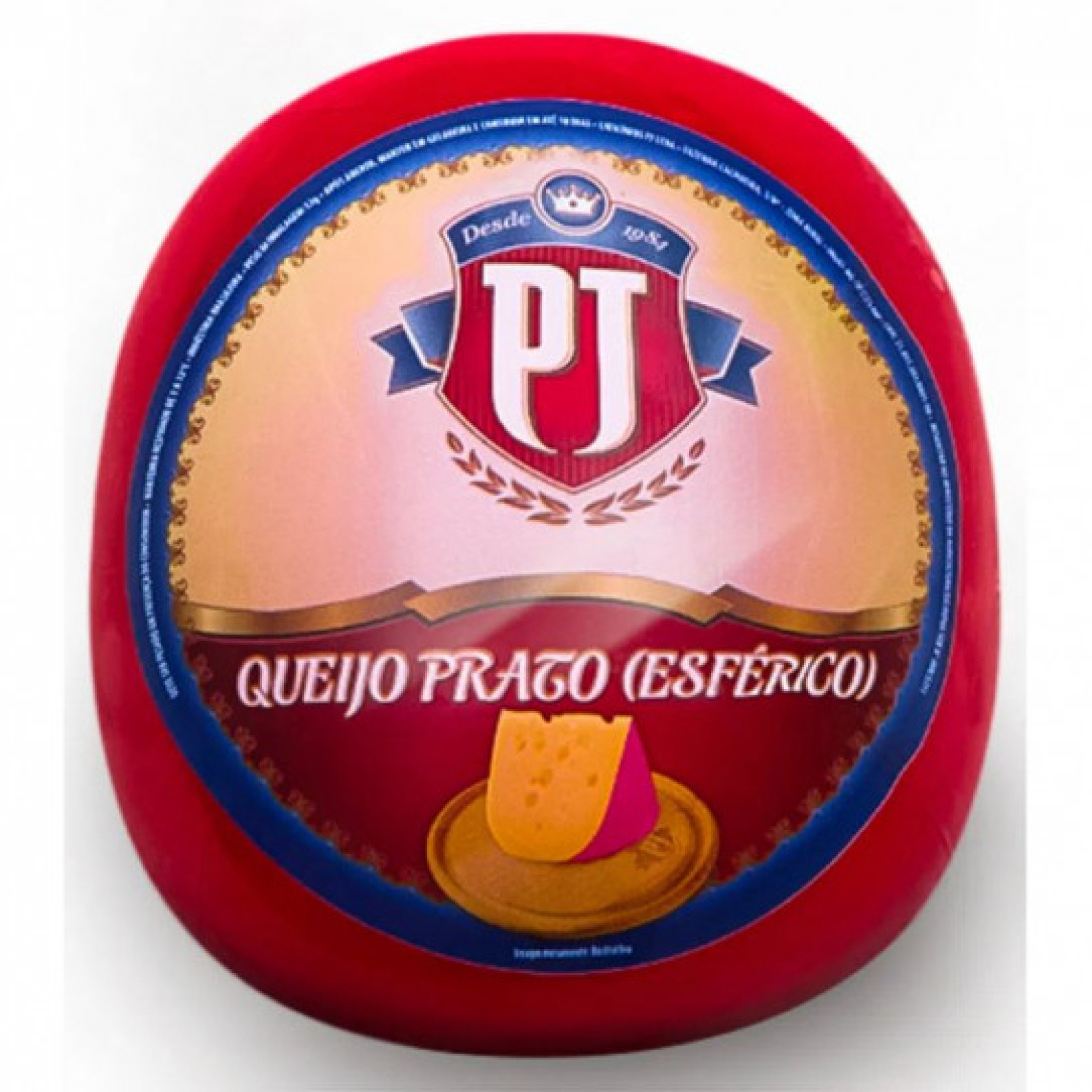 Queijo Prato Bola Esférico PJ 300g - Banca do Ramon