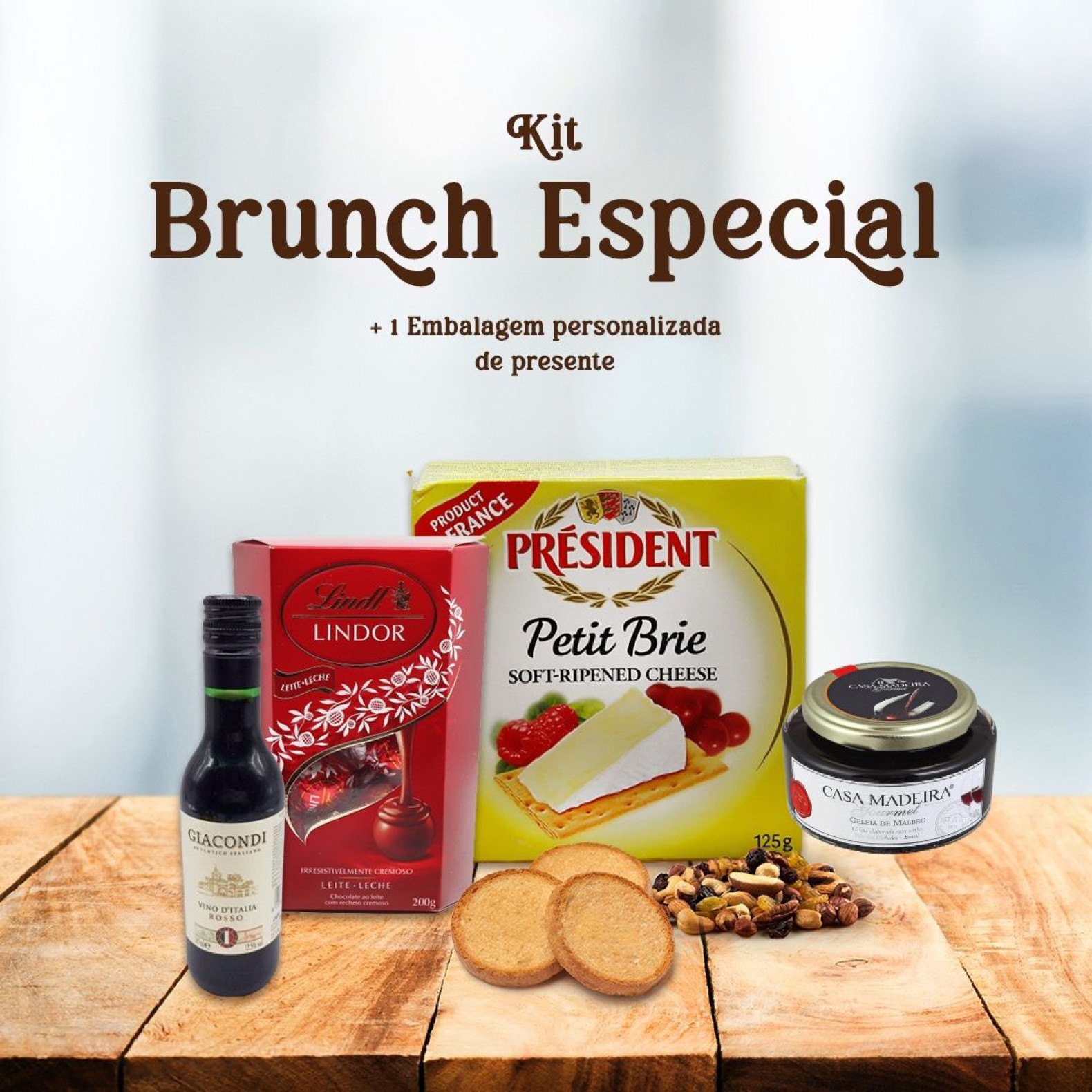 KIT BRUNCH ESPECIAL (UN) - Banca do Ramon