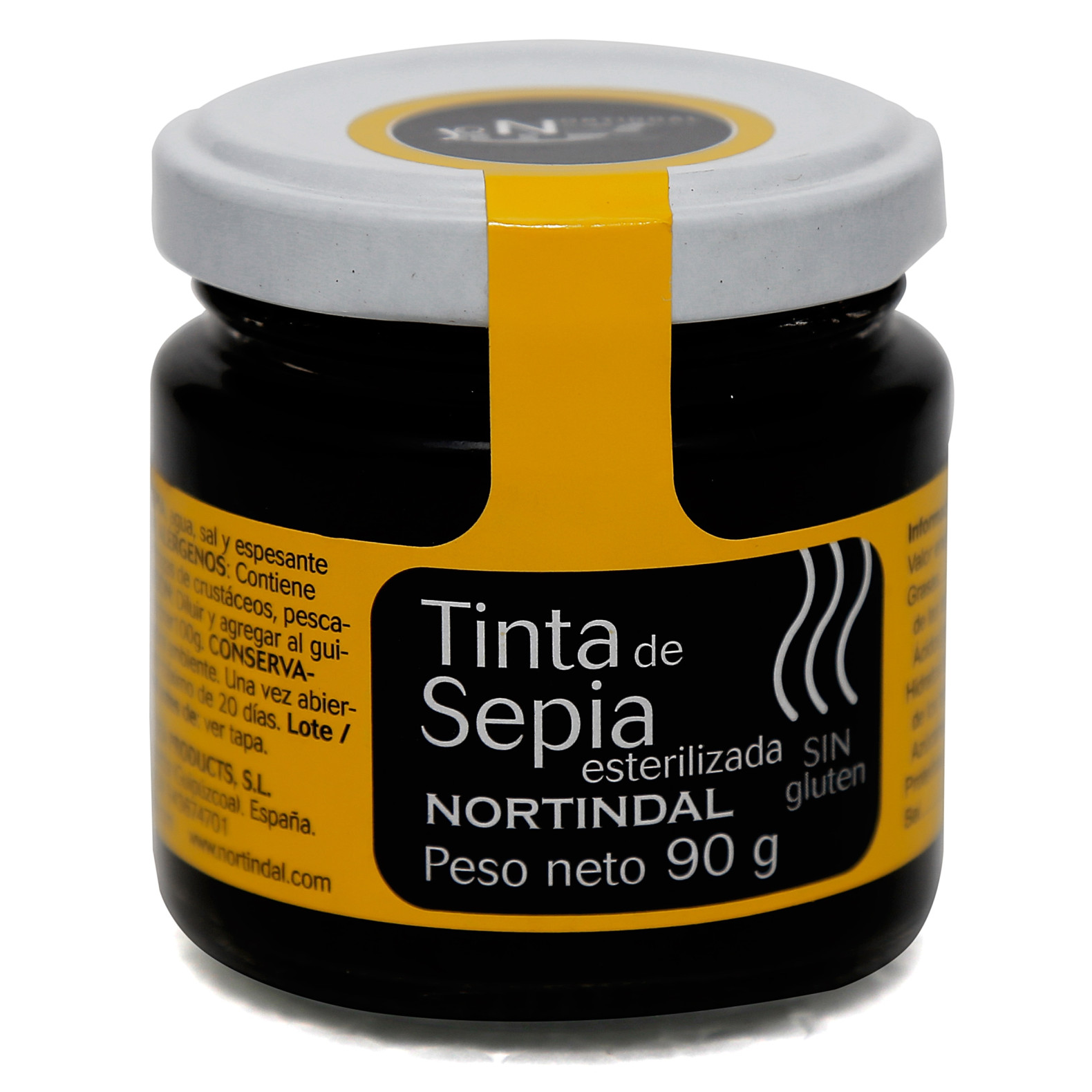 Tinta de Lula Nero de Sepia Nortindal (90g) - Banca do Ramon