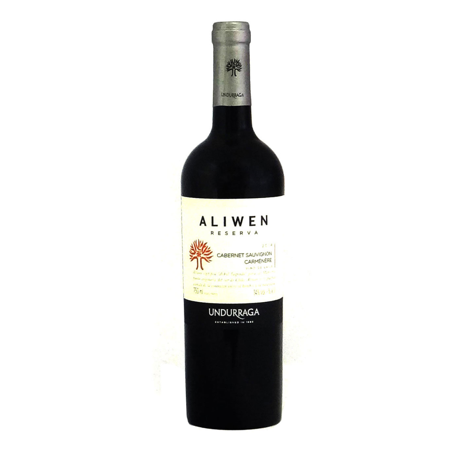 Vinho Aliwen Reserva Cabernet Sauvignon/ Carmenere Undurraga (750ml ...