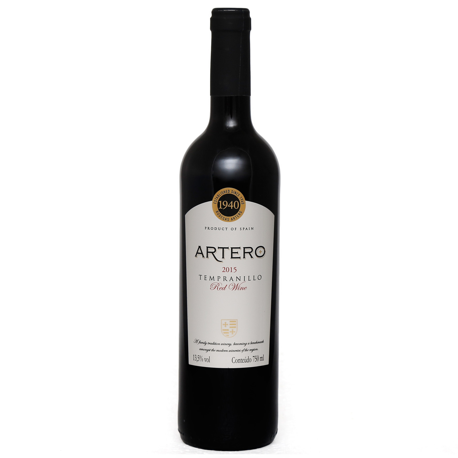 Vinho Artero Tempranillo (750ml) - Banca do Ramon