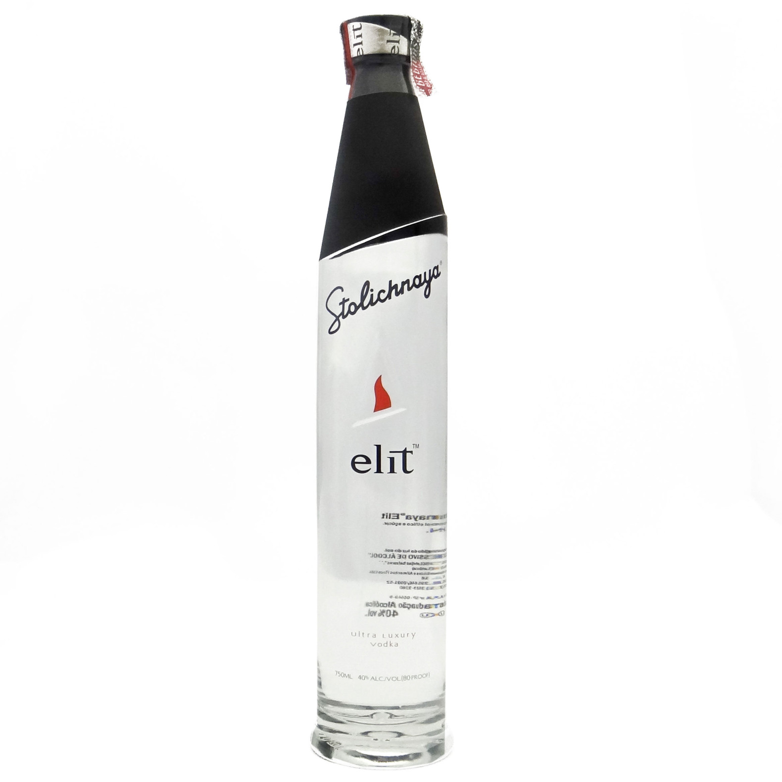 Vodka Stolichnaya Elit (750ml) - Banca do Ramon