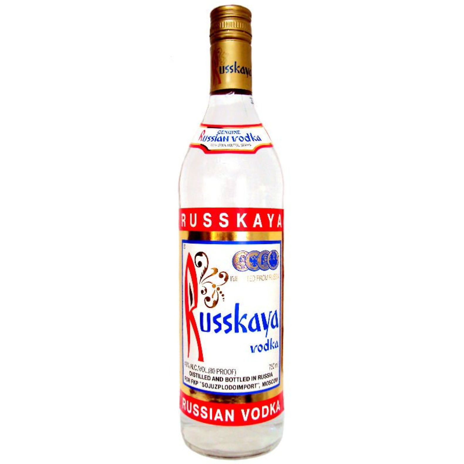 Vodka Russkaya (1L) - Banca do Ramon