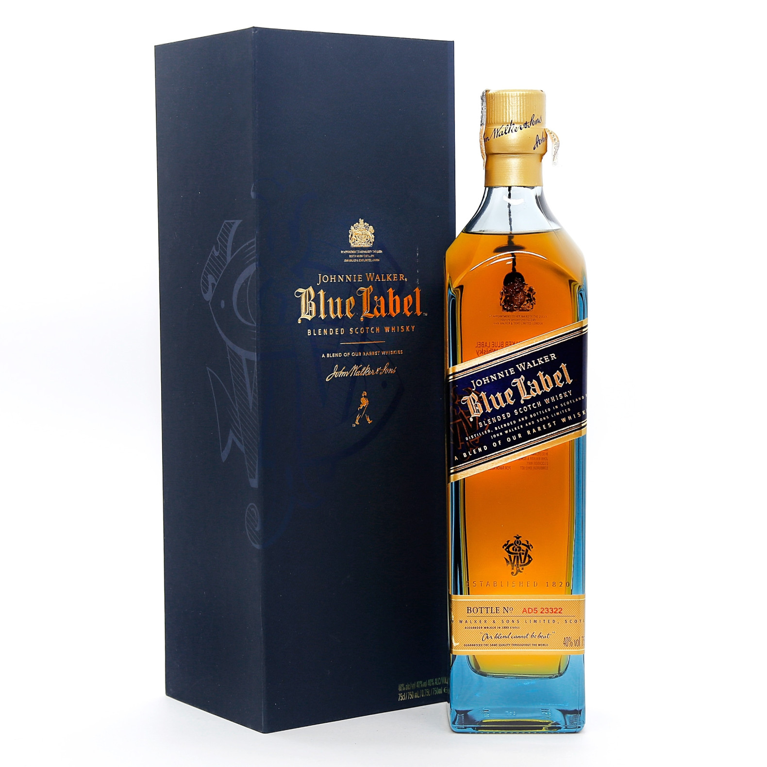 Whisky Johnnie Walker Blue Label 750ml - Banca do Ramon