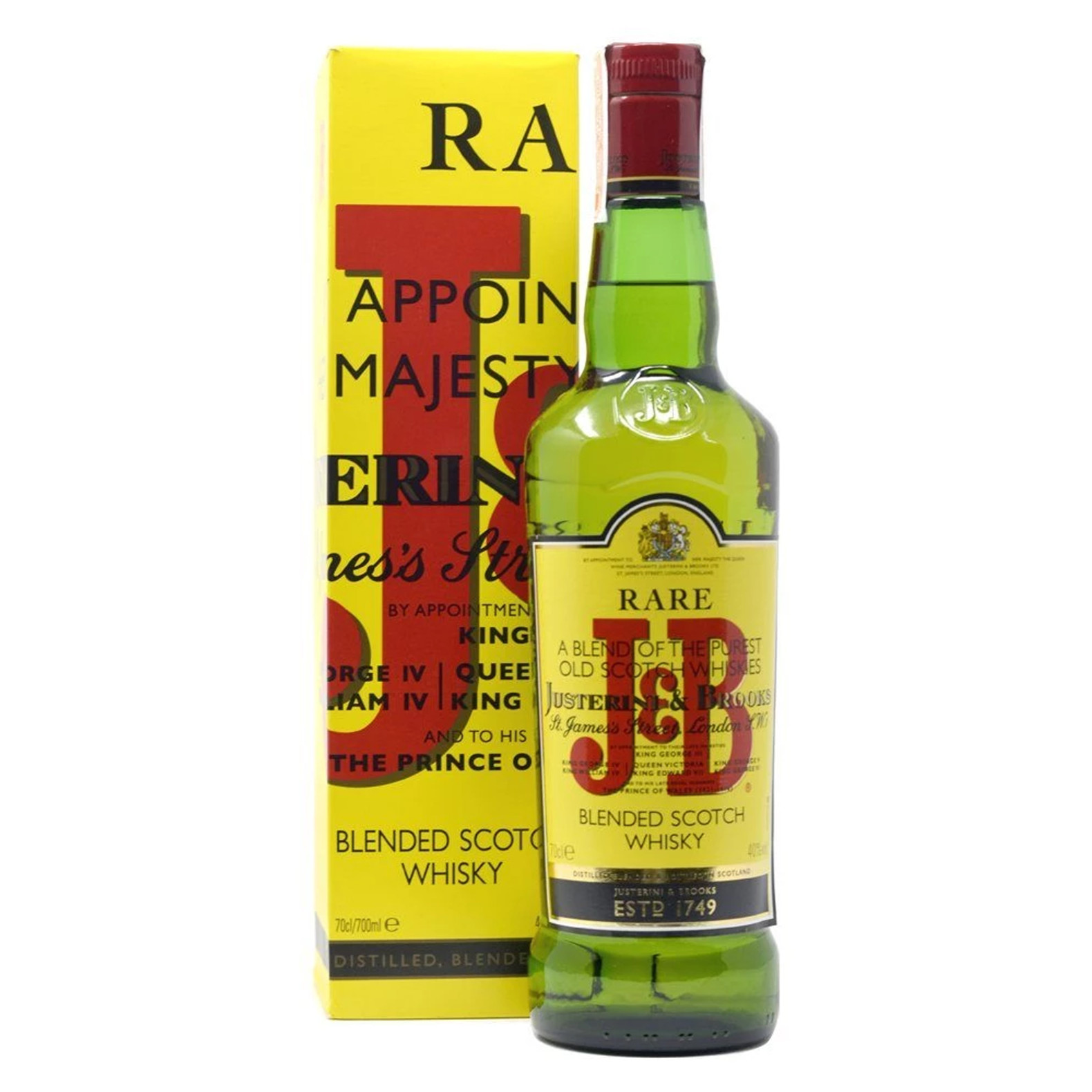 Whisky J&B Rare 8 Anos 1L - Banca do Ramon
