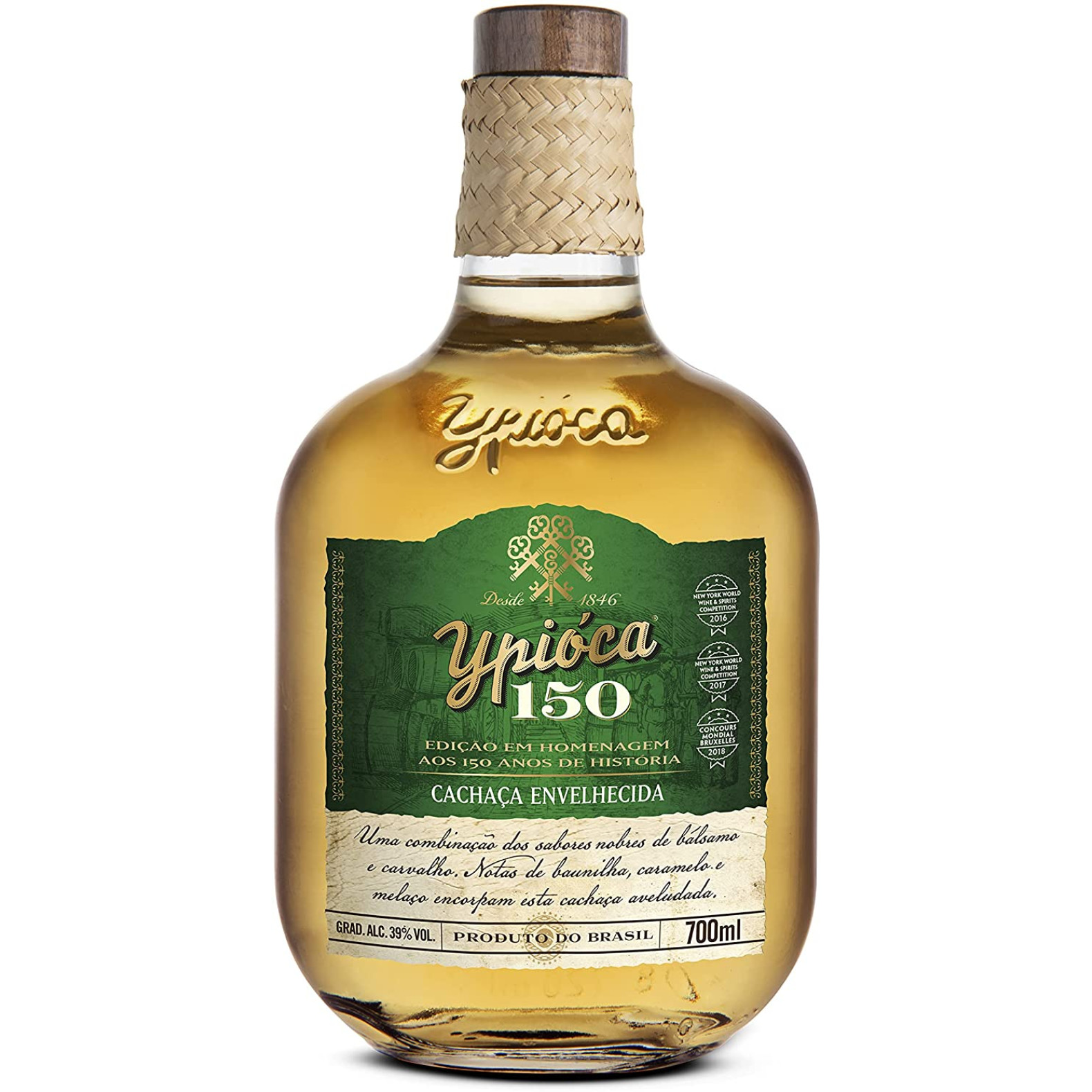 Cachaça Ypioca 150 Anos (700ml) - Banca do Ramon