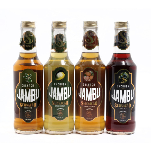 Kit Cachaça Jambu Sensação (275ml) | Banca Do Ramon