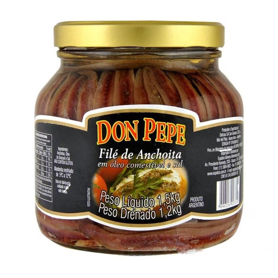Filé de Anchova Don Pepe 1,5Kg - Banca do Ramon
