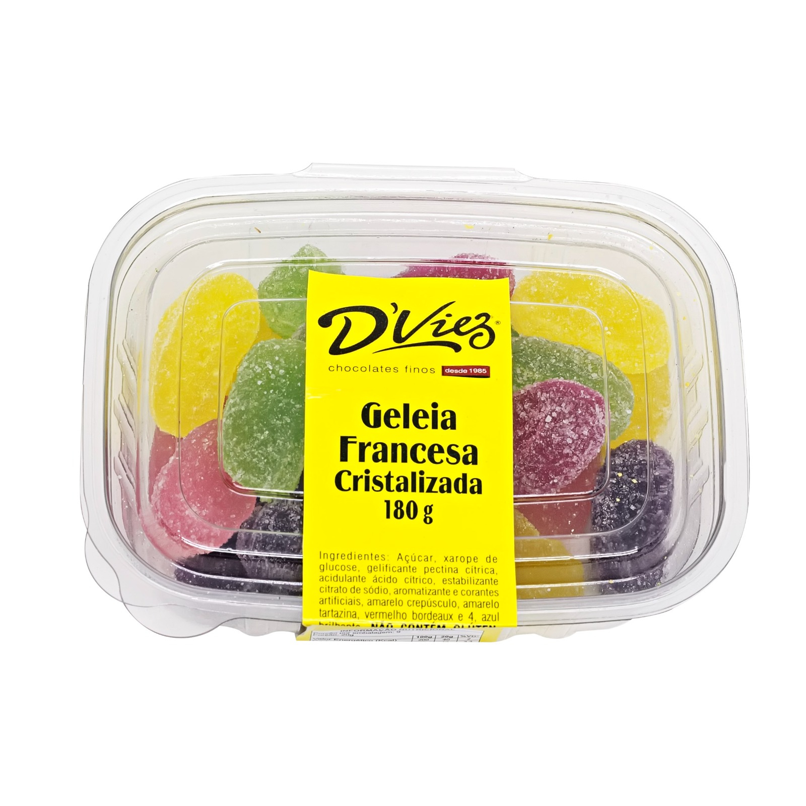 Geleia Francesa Cristalizada D'viez (180g) - Banca do Ramon