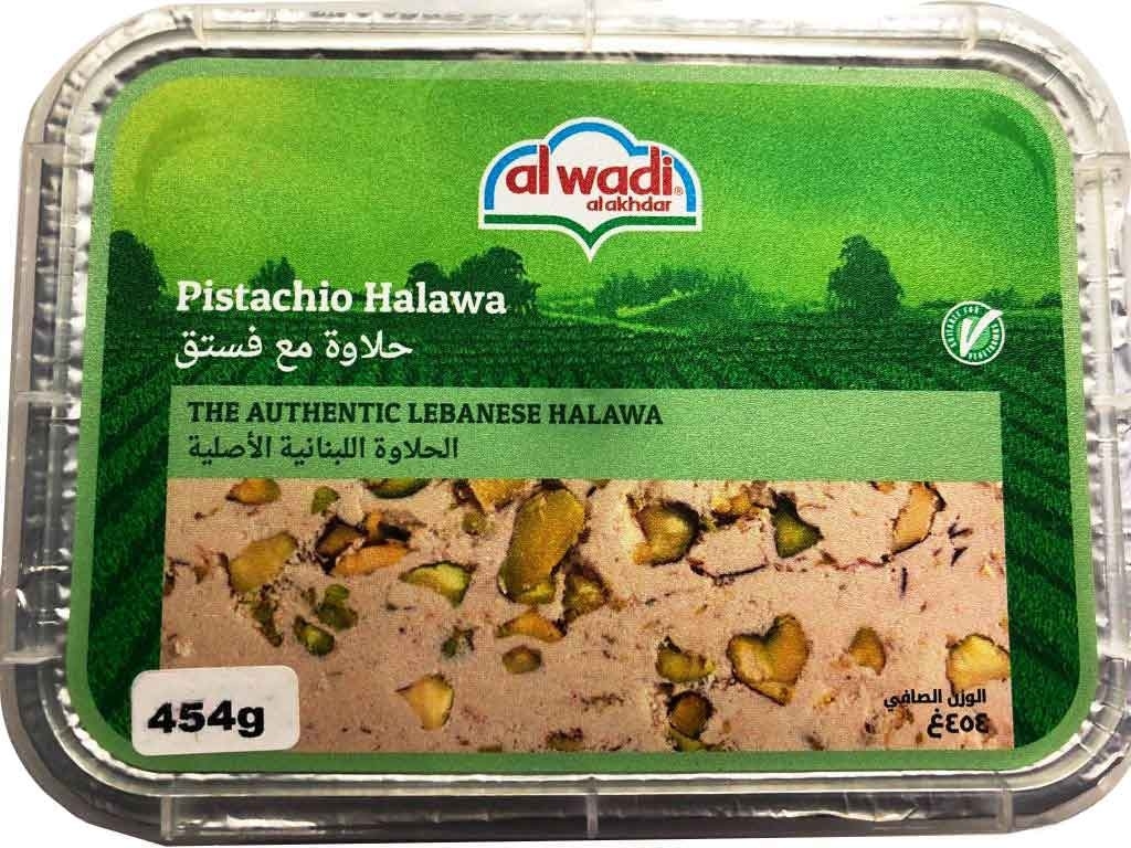 Halawi com Pistaches Al Wadi 454g - Banca do Ramon