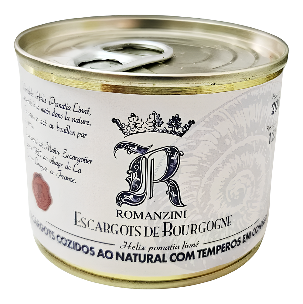 Escargots de Bourgogne Romanzini (200g) - Banca do Ramon