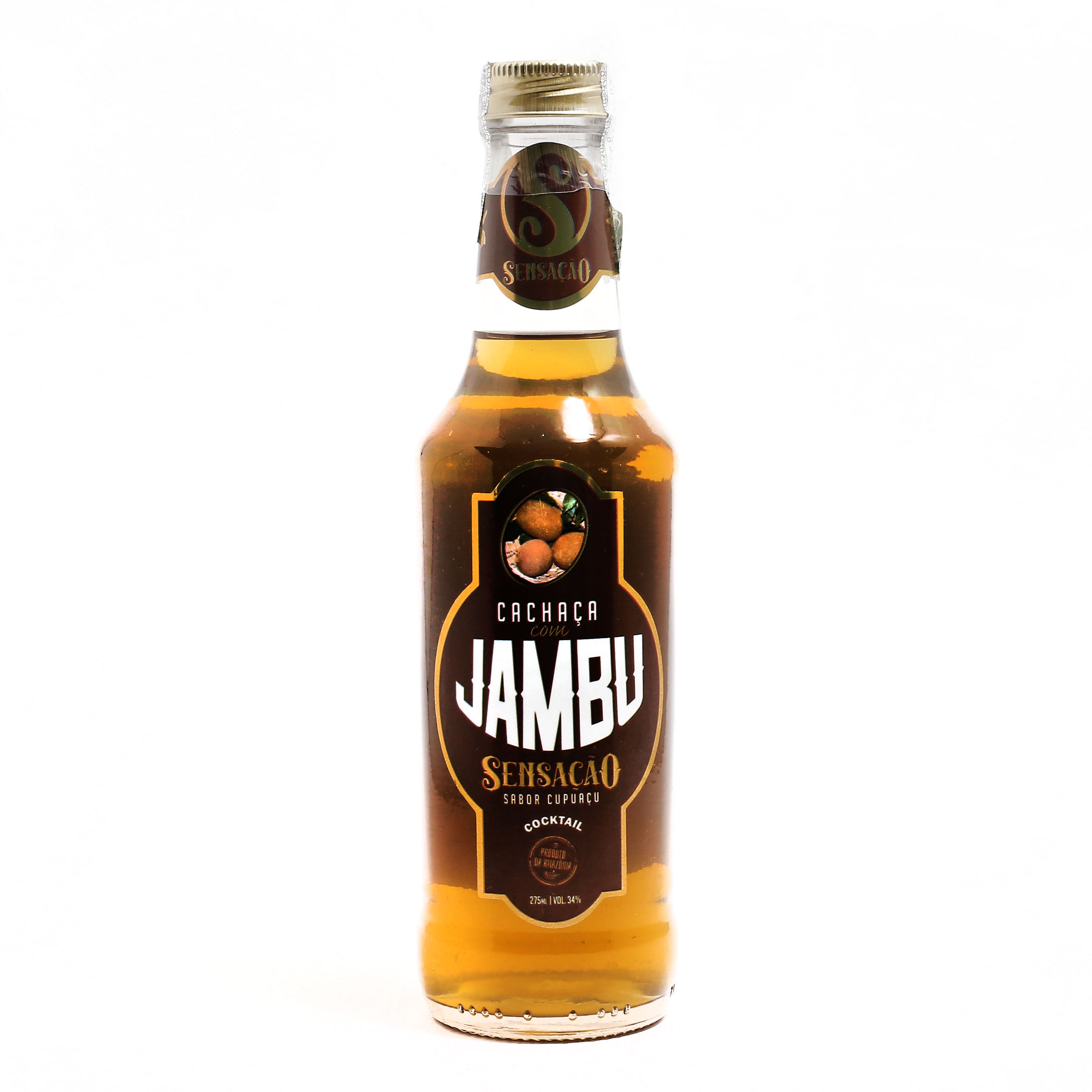 Cachaça com Jambu Sensação Sabor Cupuaçu (275ml) - Banca do Ramon
