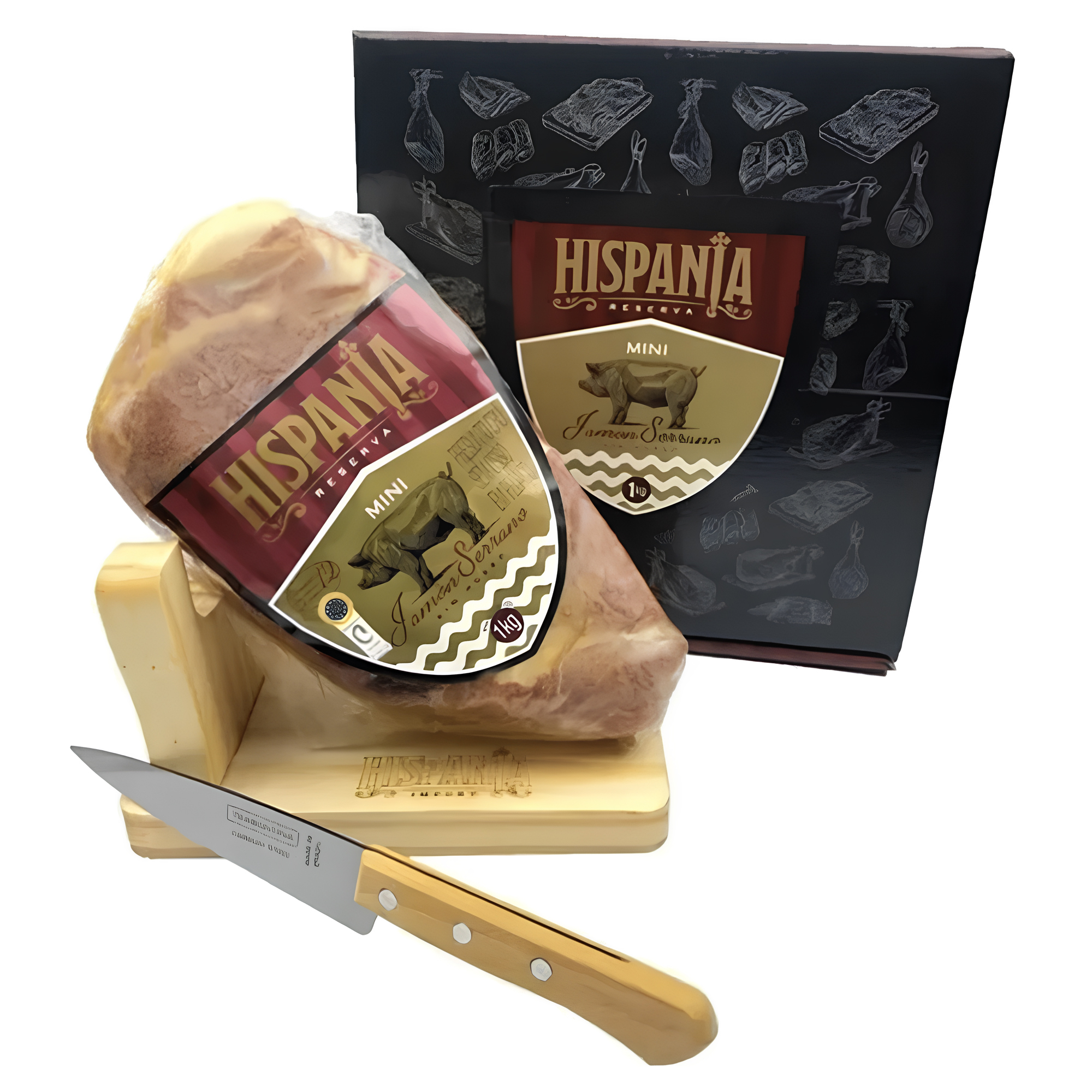 Kit Mini Jamon Hispania 1Kg - Banca do Ramon