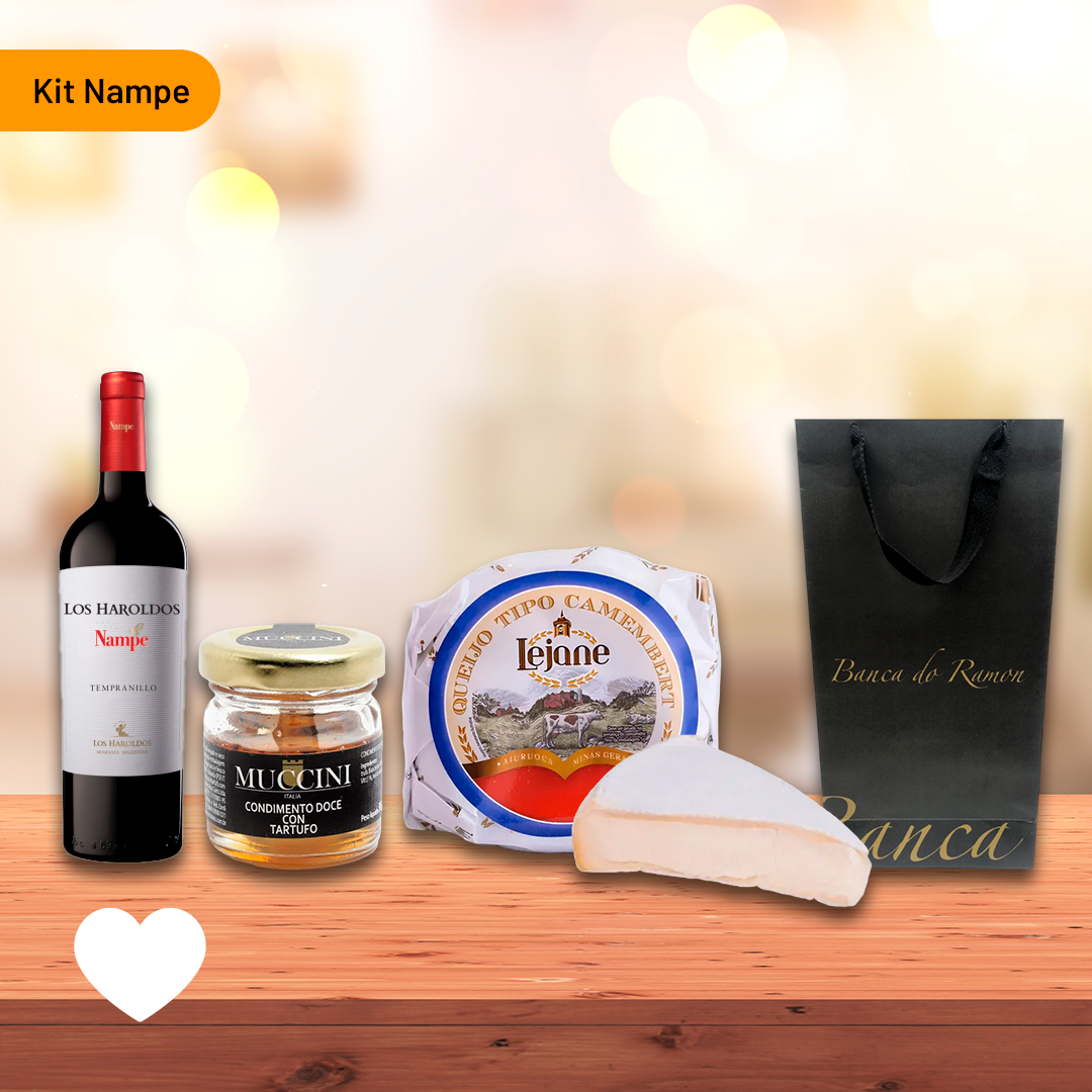 Kit Queijo e Vinho III Nampe - Banca do Ramon
