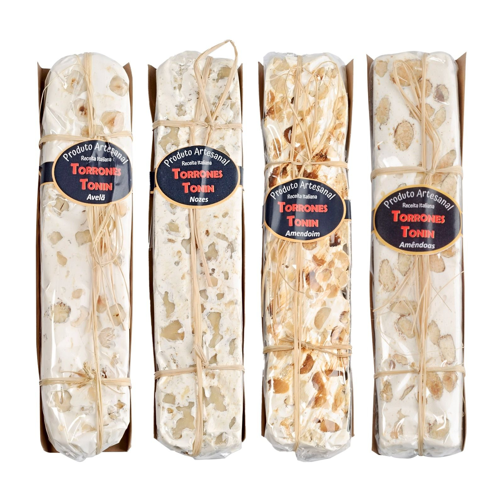 Kit com 4 Sabores Torrone Tonin (un) - Banca do Ramon