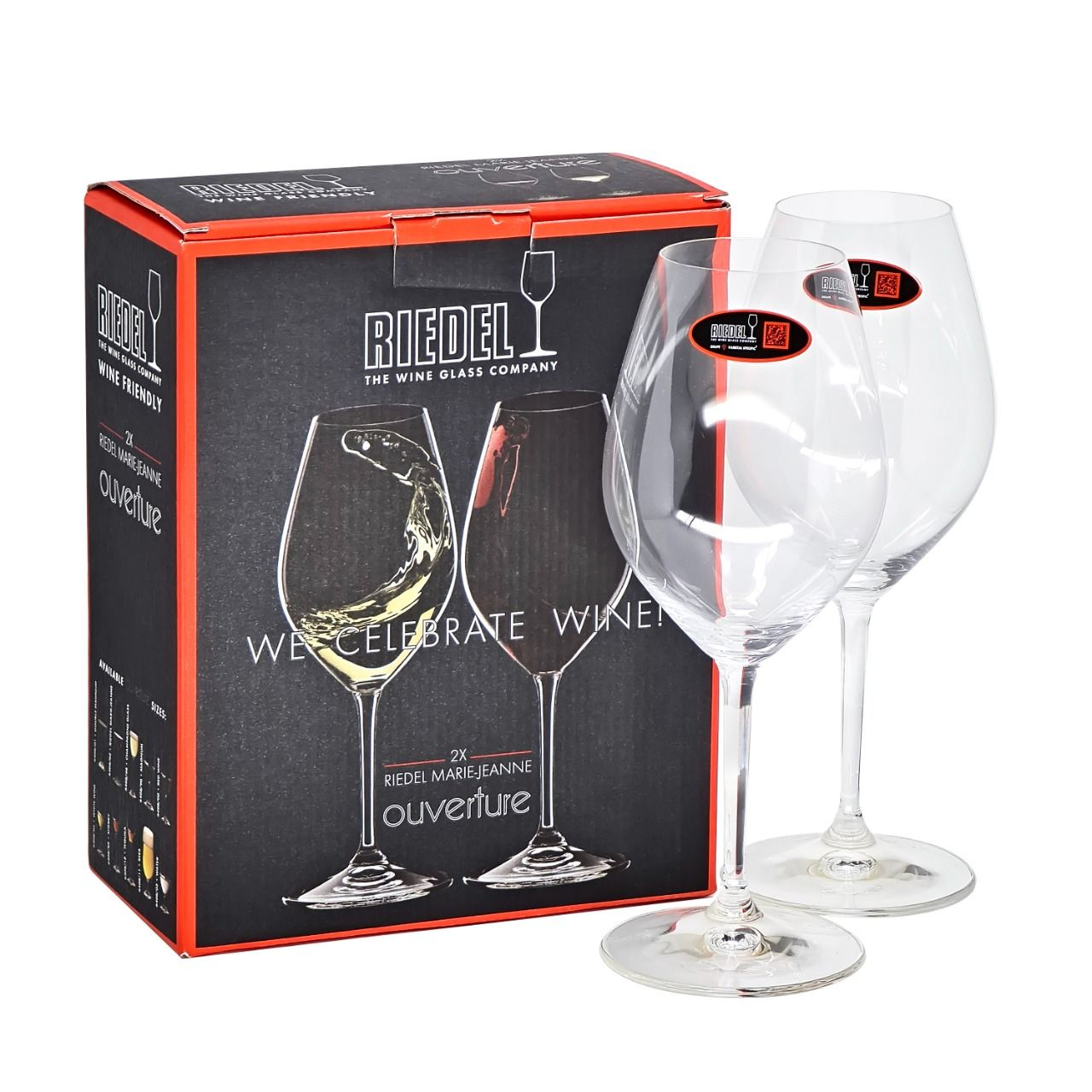 Kit Com 2 Taças Riedel 002 (un) - Banca do Ramon
