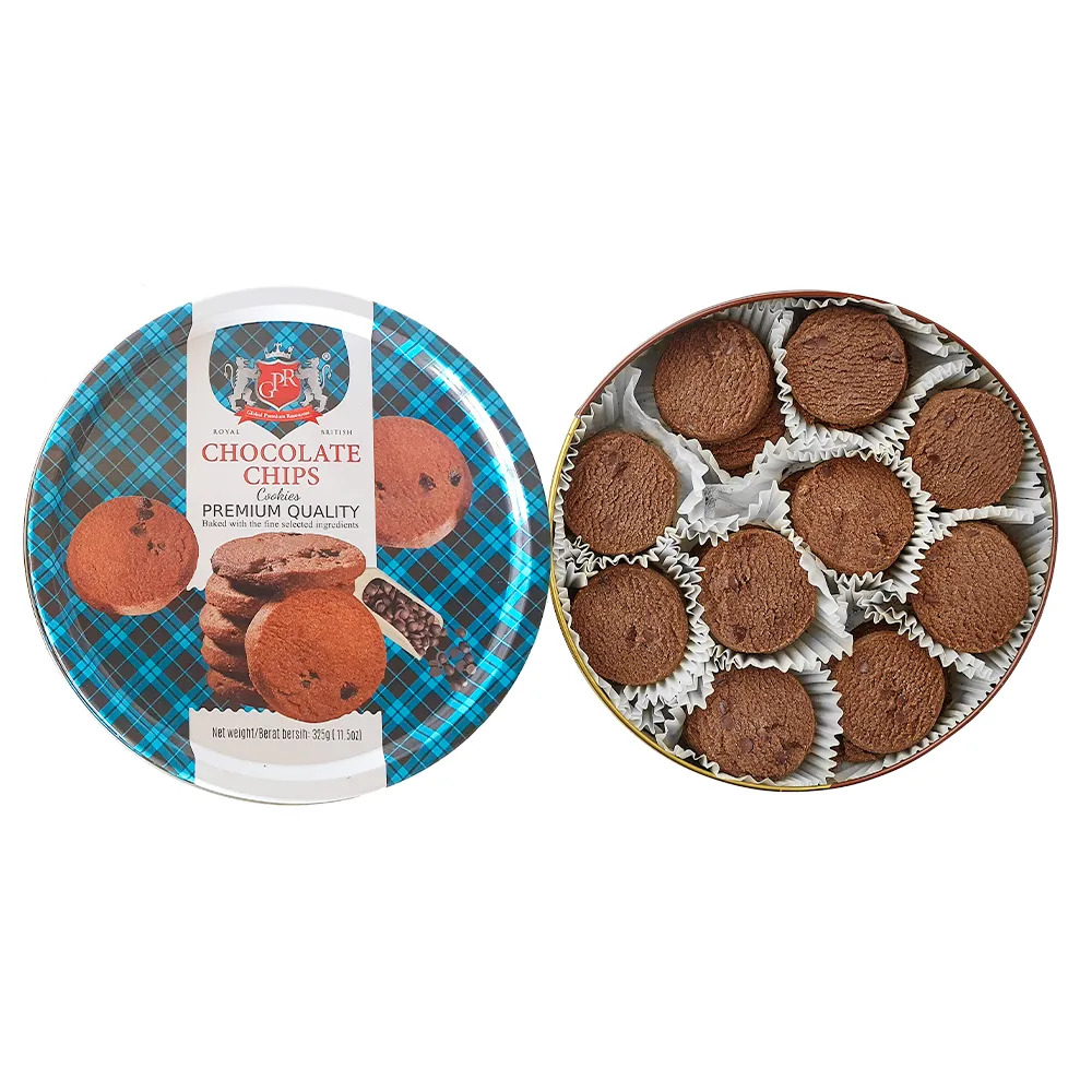 Lata de Cookies de Chocolate 325g - Banca do Ramon