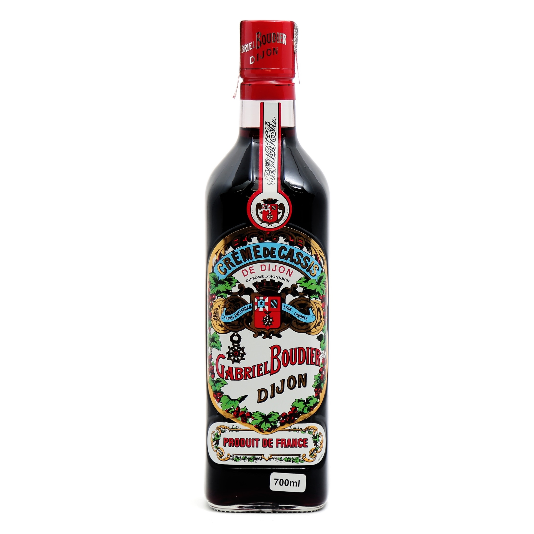 Licor Creme de Cassis Gabriel Boudier Dijon (700ml) - Banca do Ramon